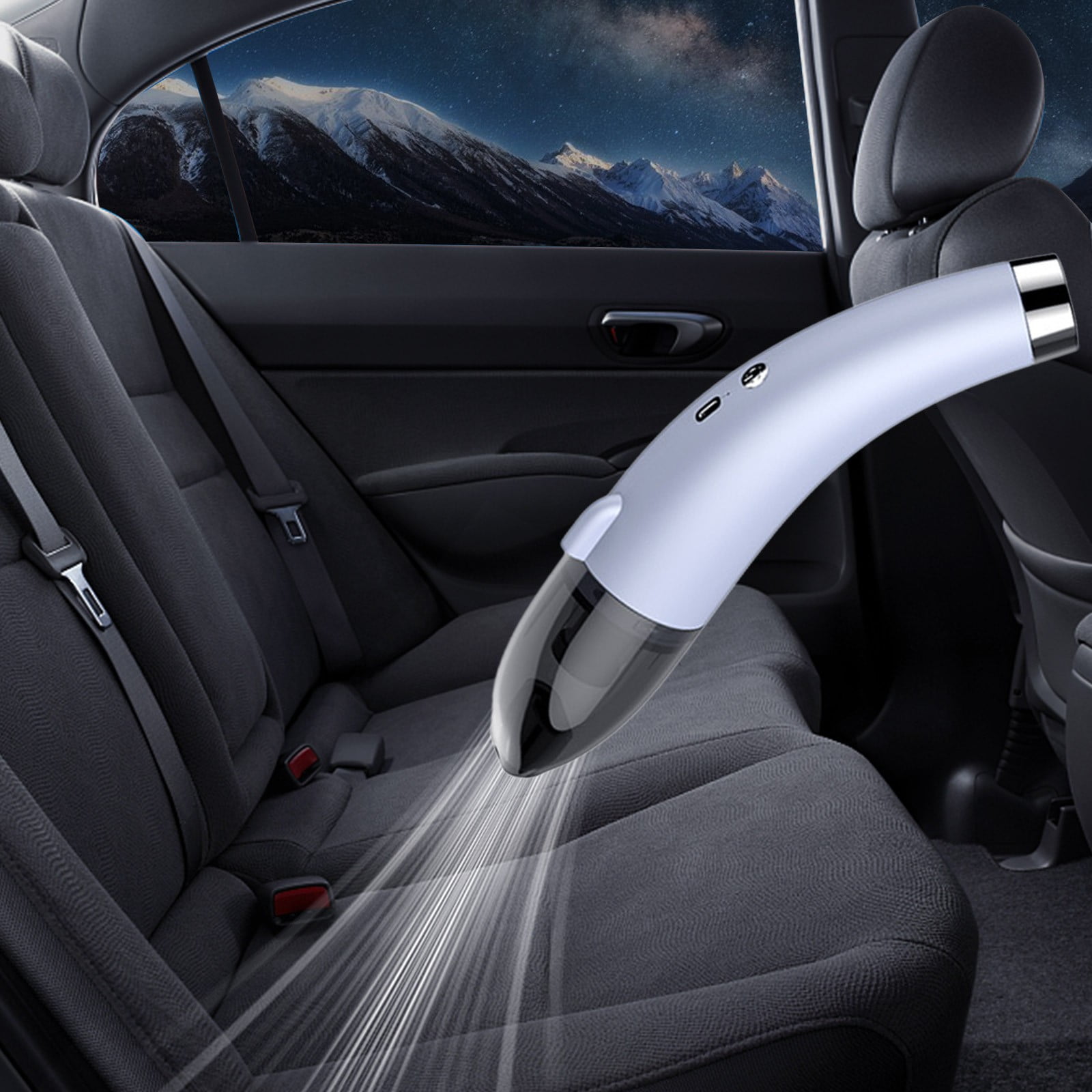 Limited Units Left, Small Handheld Car Vacuum, High-power Suction ...