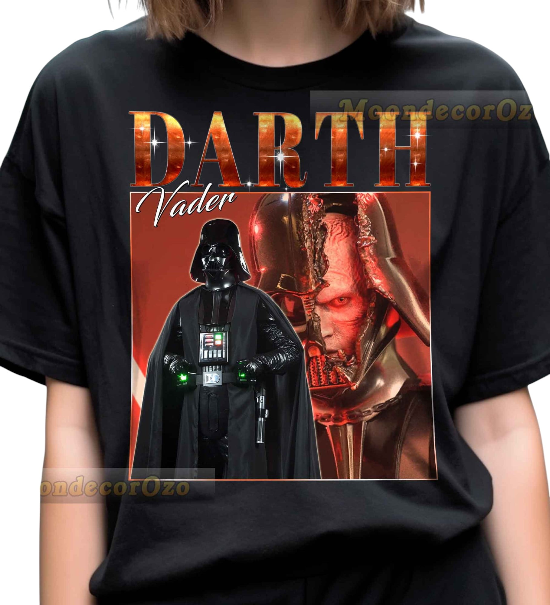 Limited Vintage Darth Vader Tshirt, Darth Vader Rock Style Bootleg Tee ...