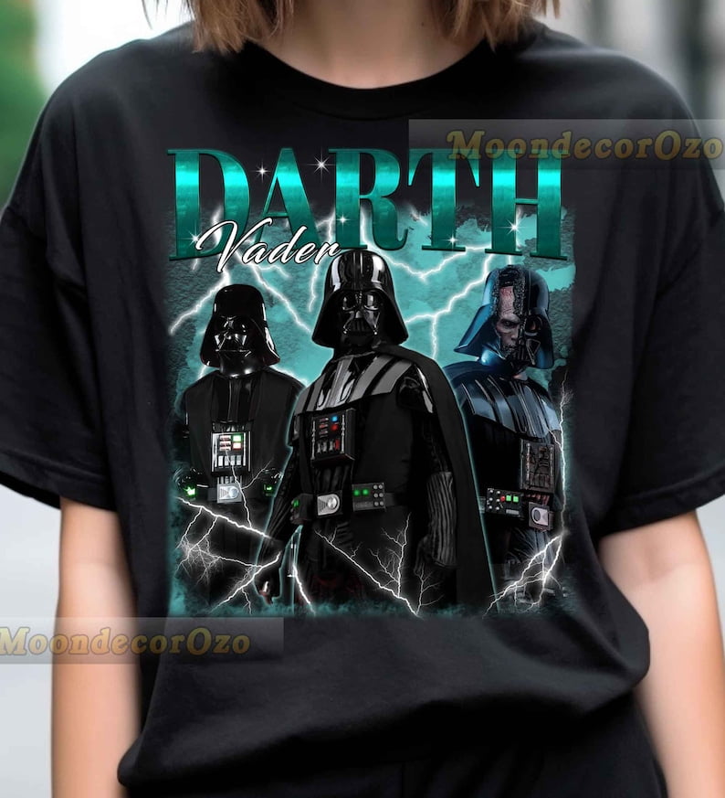 Limited Vintage Darth Vader Tshirt - Walmart.com