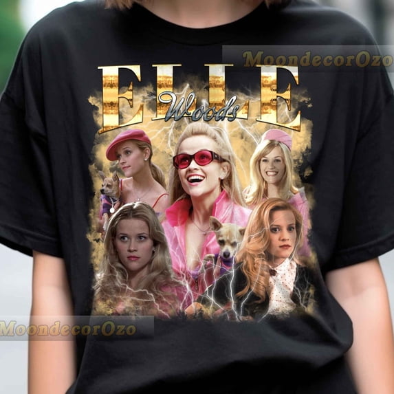 Limited Vintage Elle Woods Tshirt, Elle Woods Hoodie, Elle Woods ...