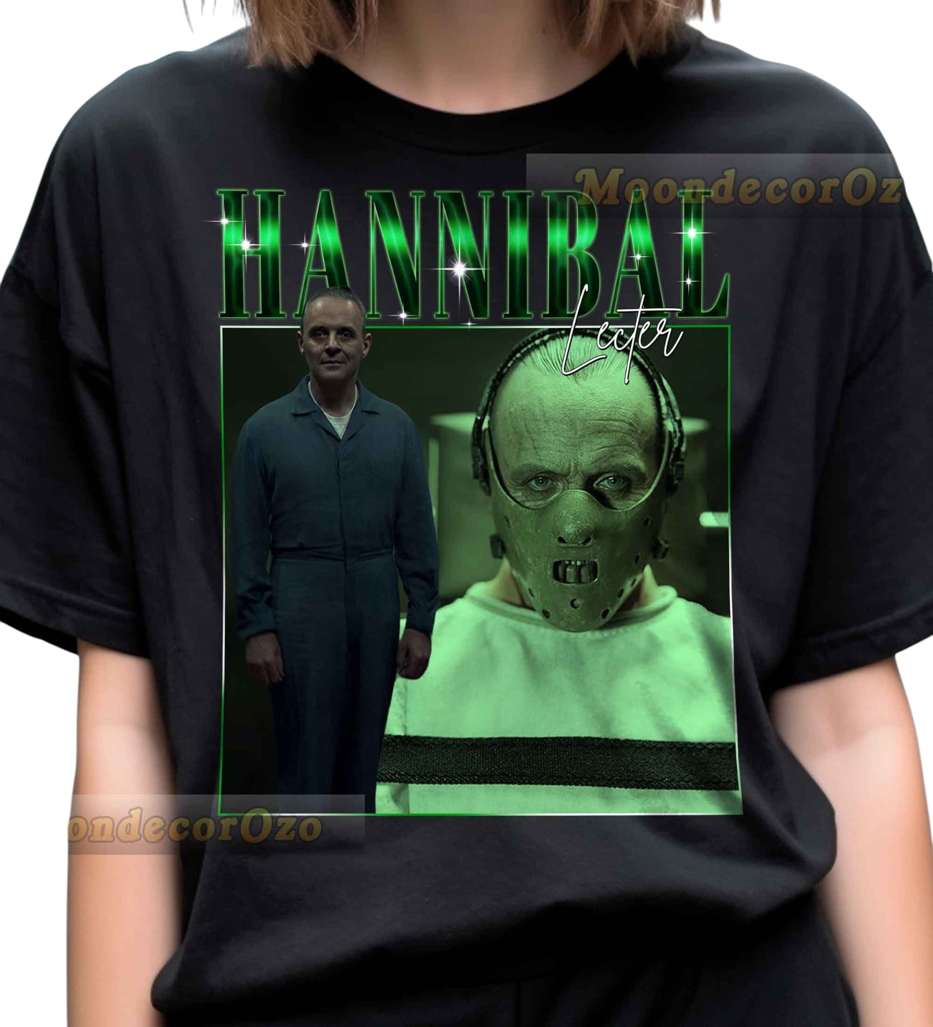 Limited Vintage Hannibal Lecter Tshirt, Hannibal Lecter Rock Style ...