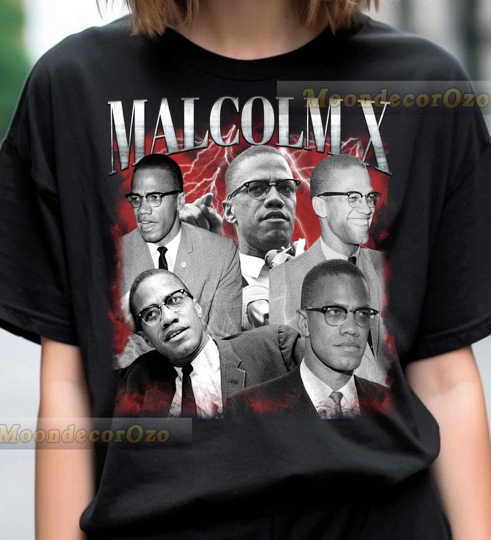 Limited Vintage Malcolm X Tshirt - Walmart.com