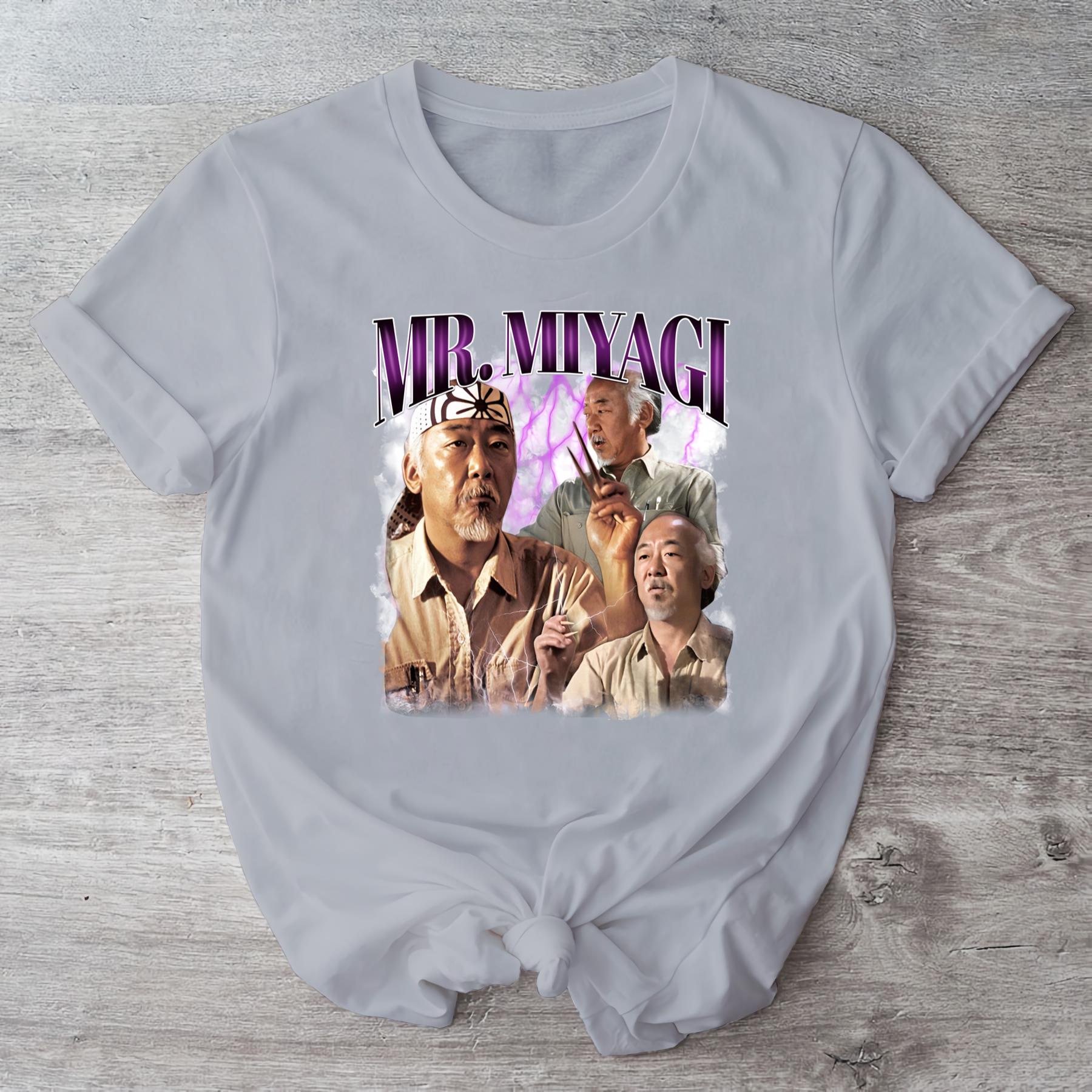 Limited Vintage Mr. Miyagi Tshirt, Mr. Miyagi Hoodie, Mr. Miyagi ...