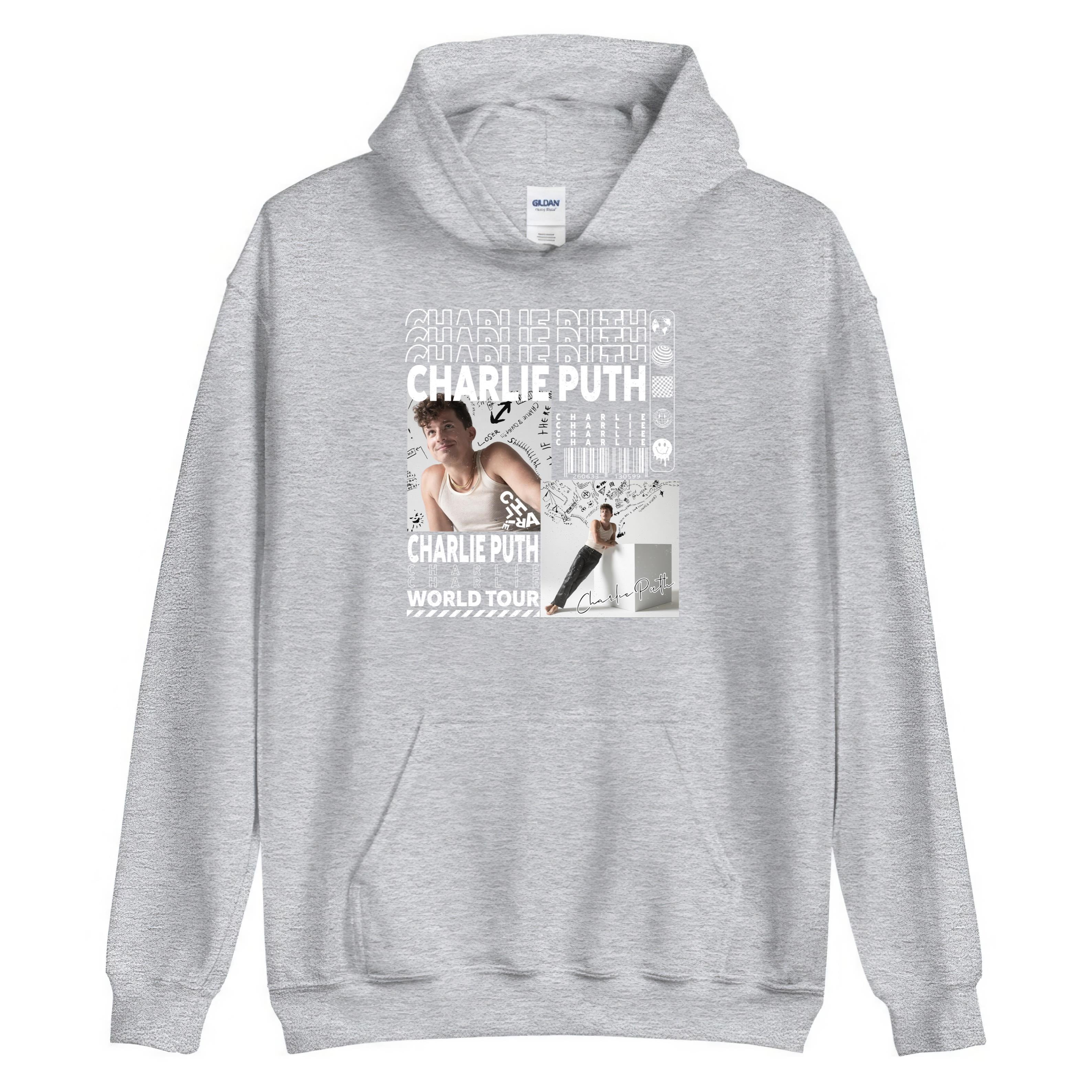 Limited edition Charlie Puth Music Shirt Y2k Merch Black -TH40584 ...