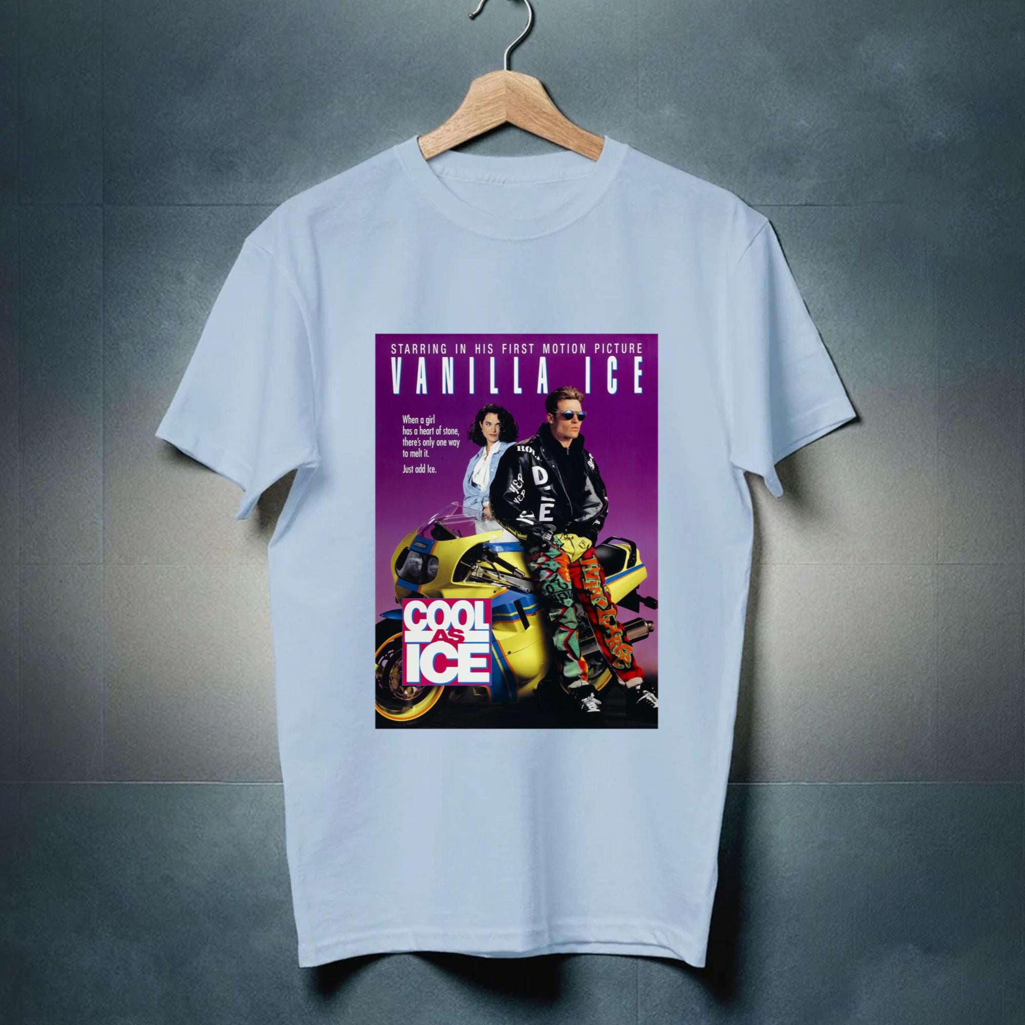 Limited edition Cool As Ice T Shirt New Small Med Large XL Cult Movie ...