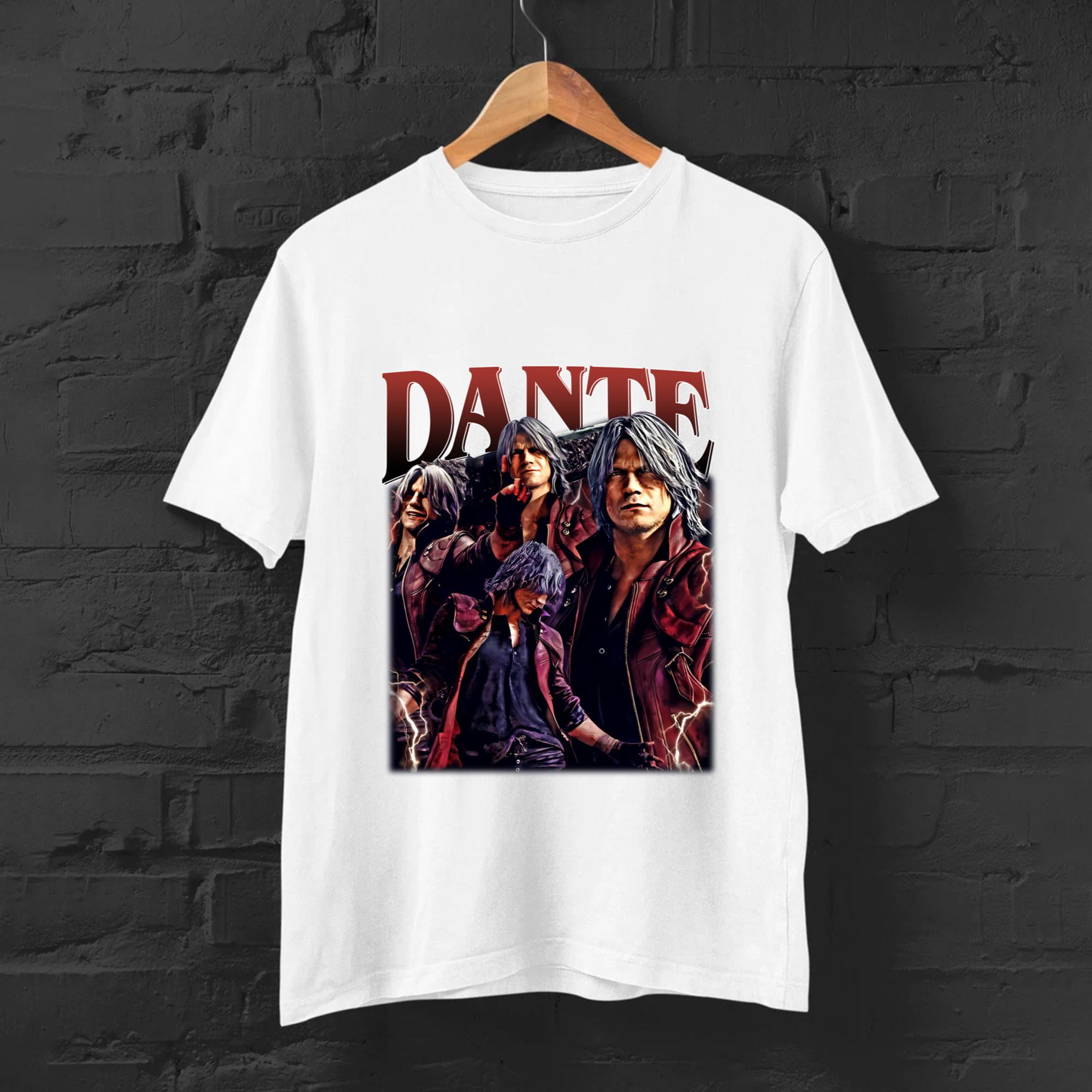 Limited edition Dante Devil May Cry Limited edition BLACK T Shirt, Gift ...