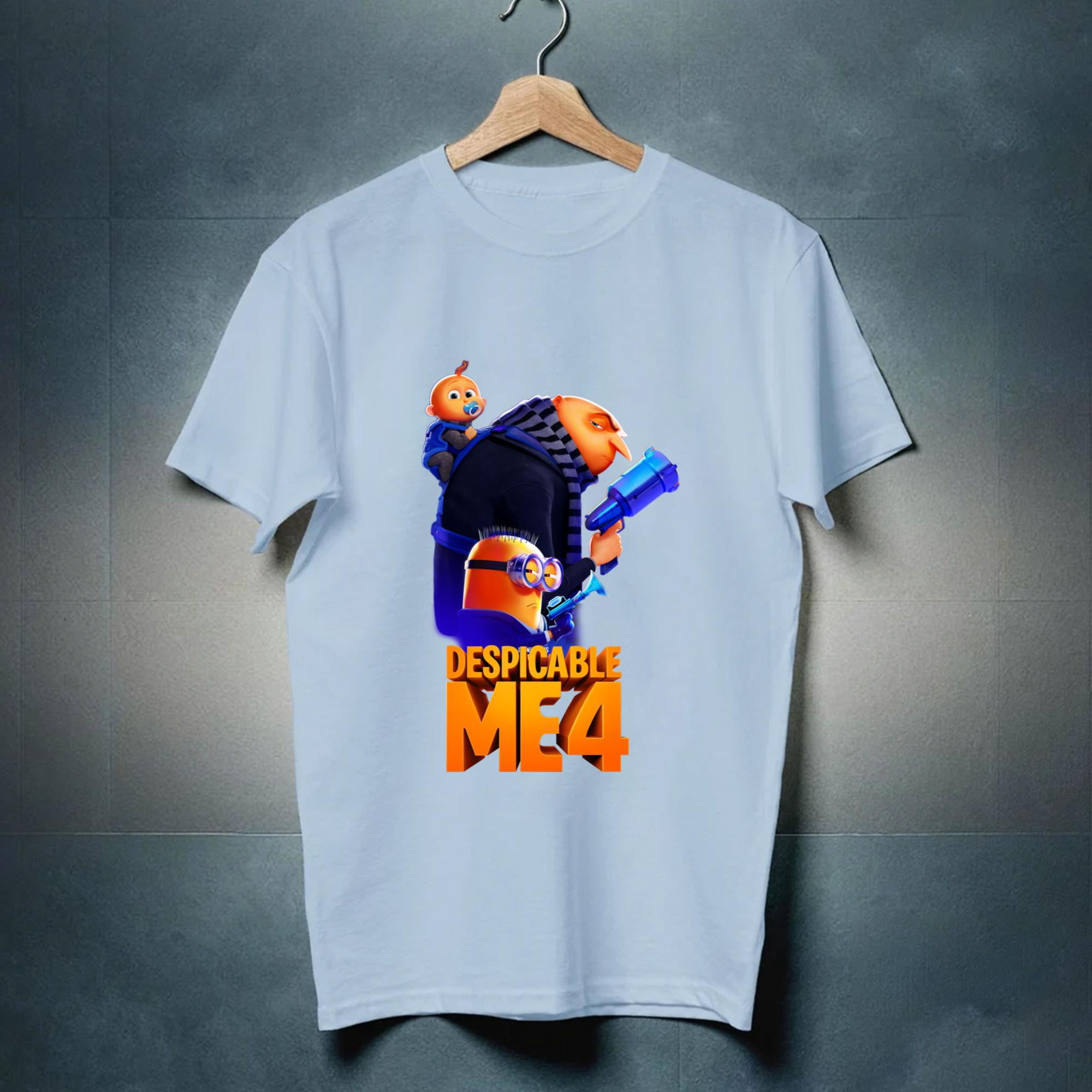 Limited edition Despicable Me 4 2024 Movie Shirt, Minions T-Shirt, Gru ...