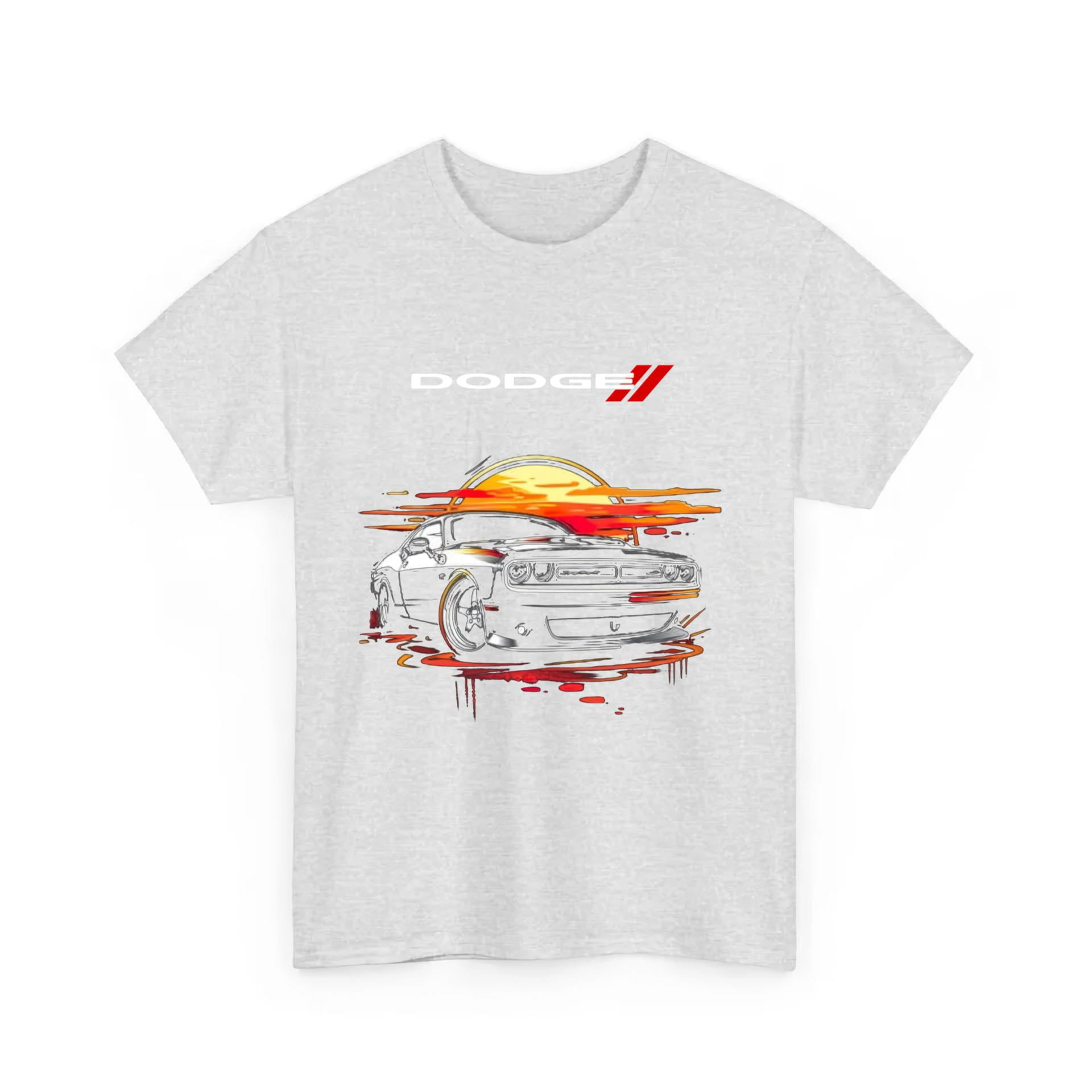 Limited edition Dodge Challenger Graphic T Shirt - Premium Black with ...