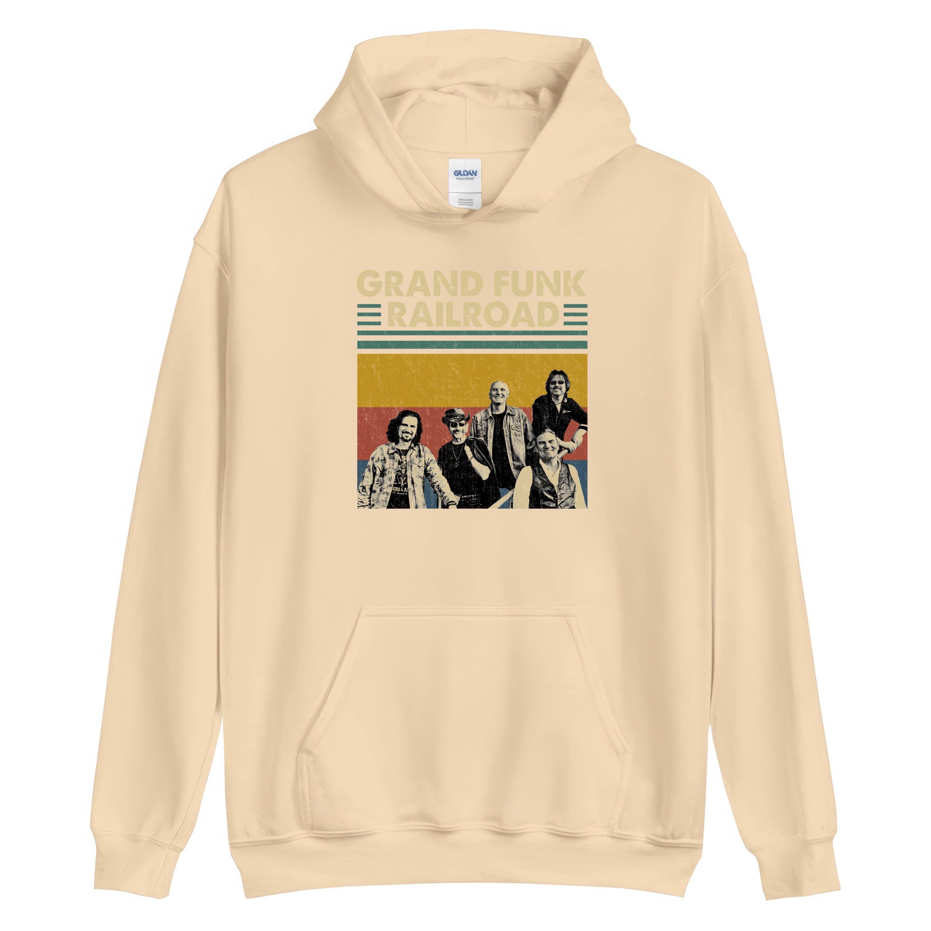 Limited edition Grand Funk Railroad band T-Shirt Black Short sleeve All ...