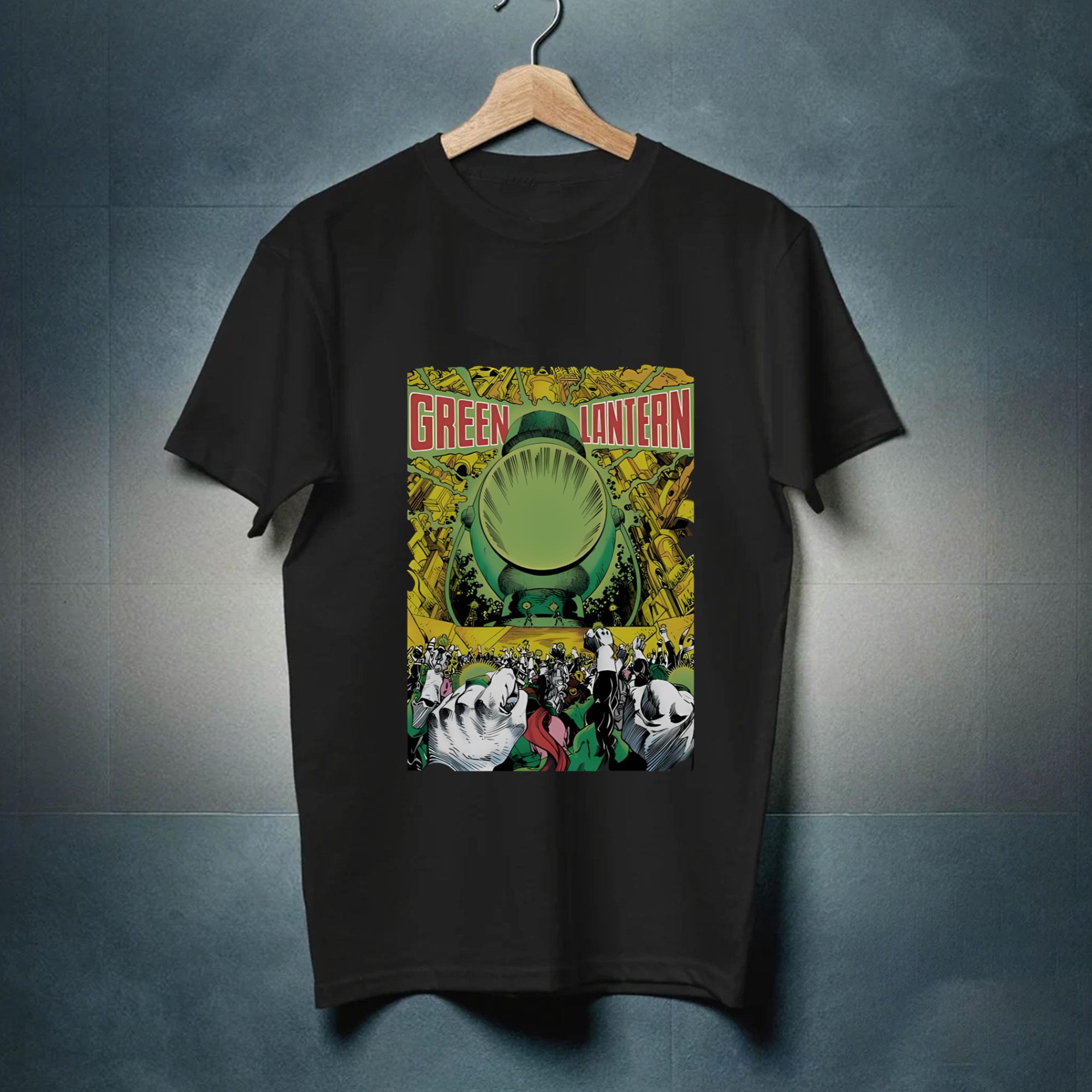 Limited edition Green Lantern Gl #200 Cover Mens T Shirt Black-TH41445 ...