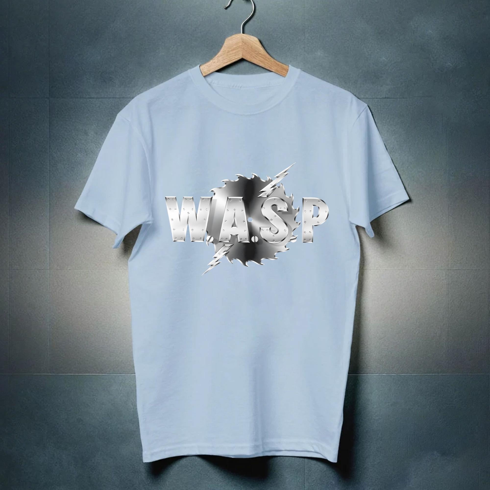 Limited edition Heavy Metal Band WASP Graphic Shirt, WASP Band Logo 90s ...