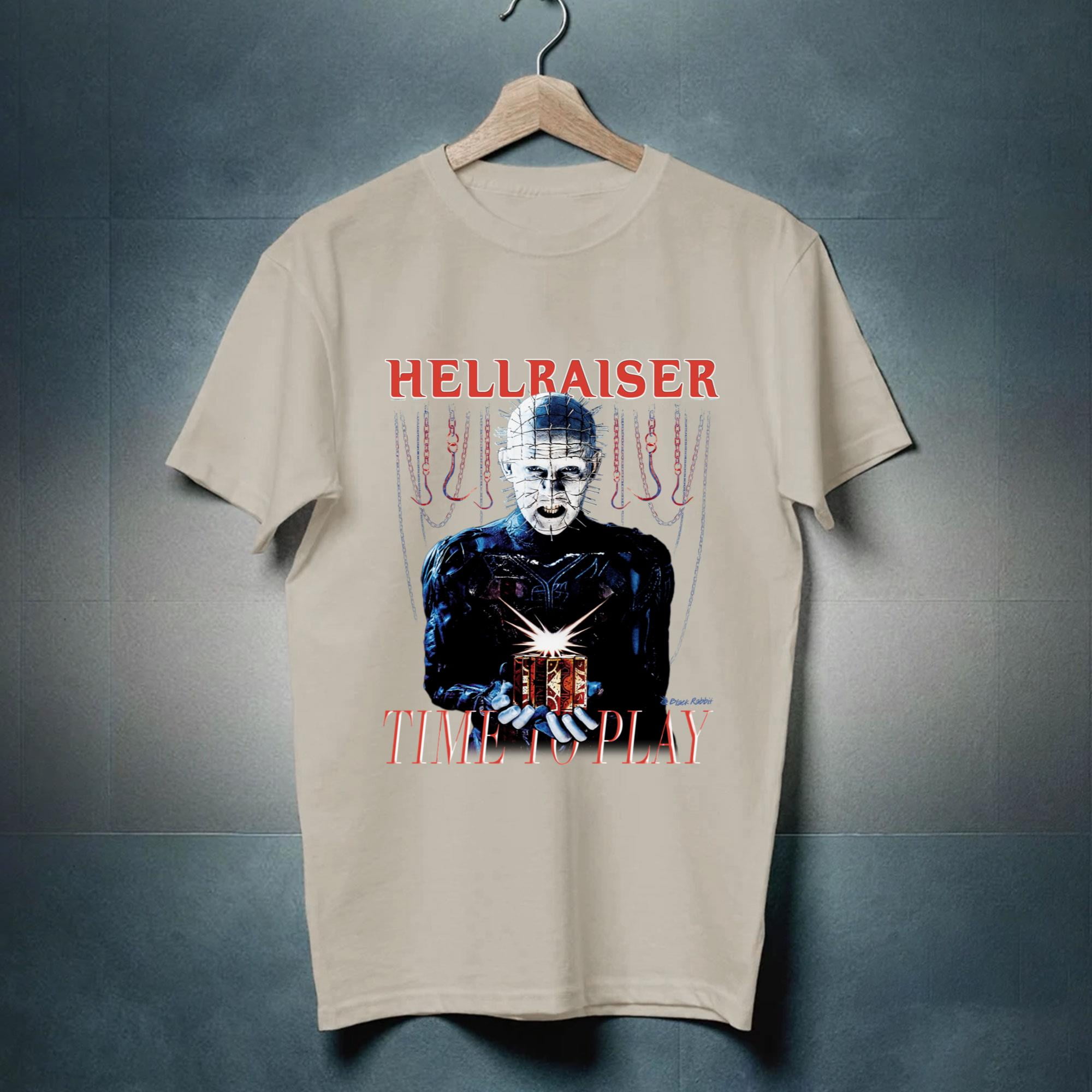 Limited edition Hellraiser Pinhead Time To Play Classic T Shirt-TH41555 ...