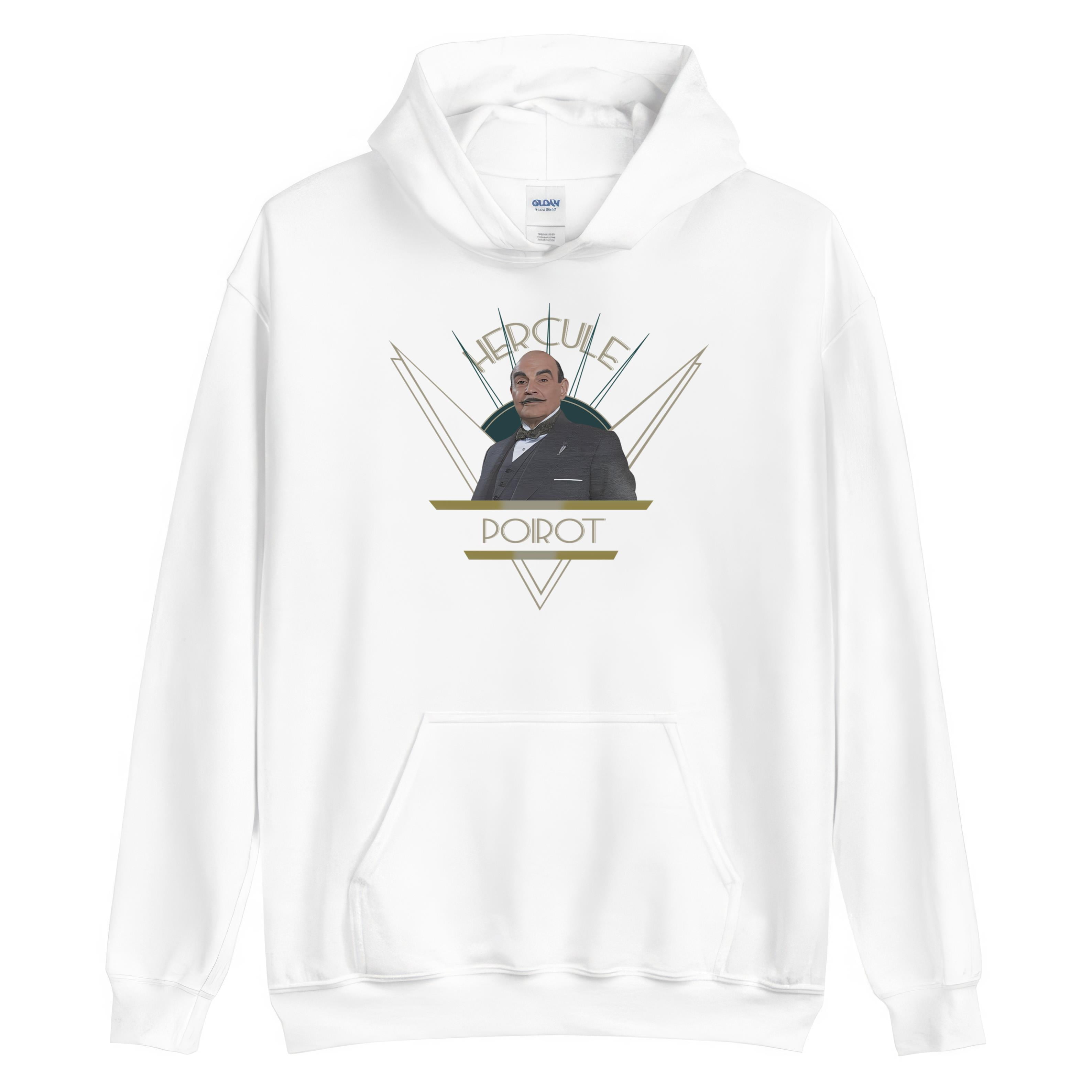 Limited edition Hercule Poirot Art Deco Inspired T Shirt, The Belgian ...