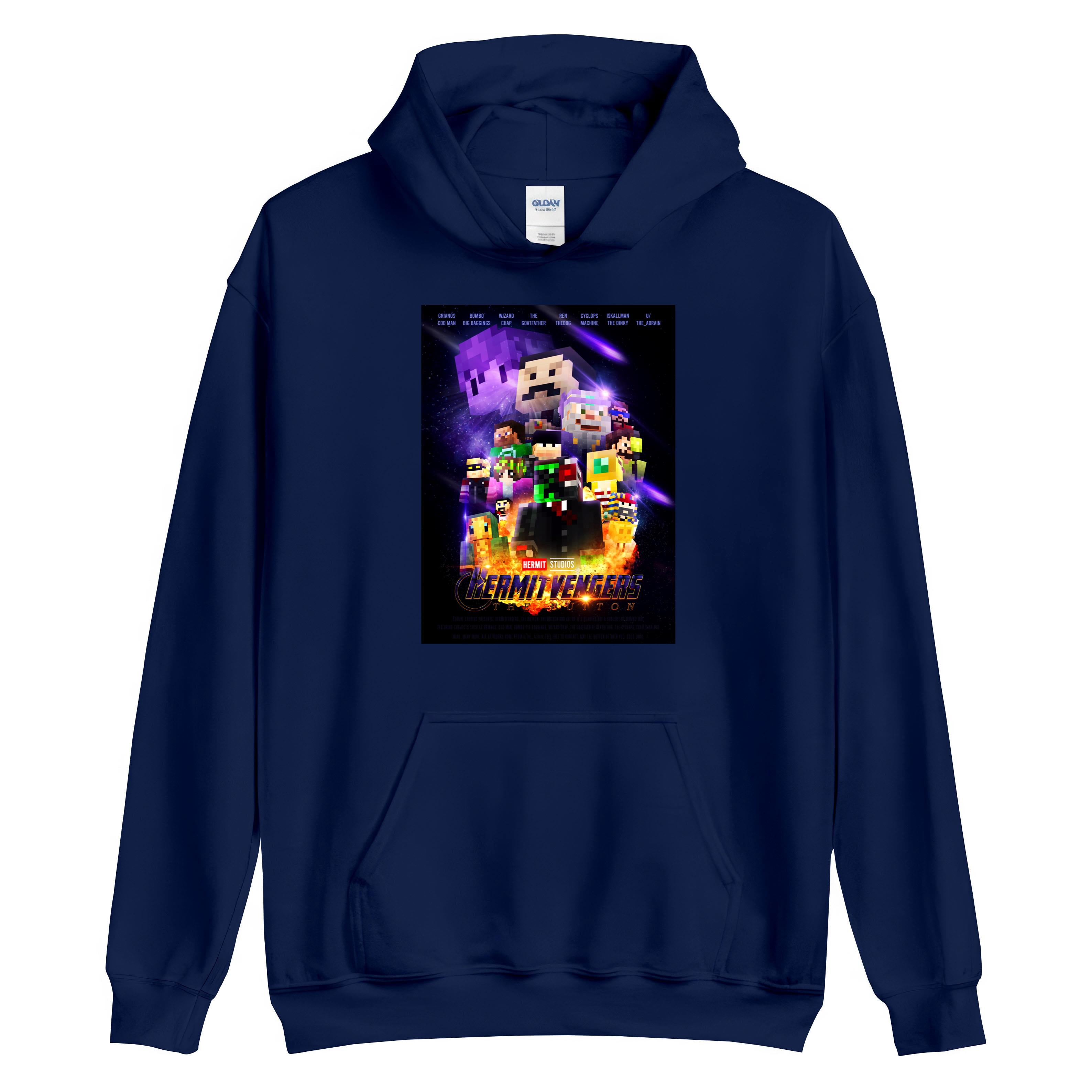 Limited edition Hermitvengers the Button Hermitcraft S to Made in USA T ...