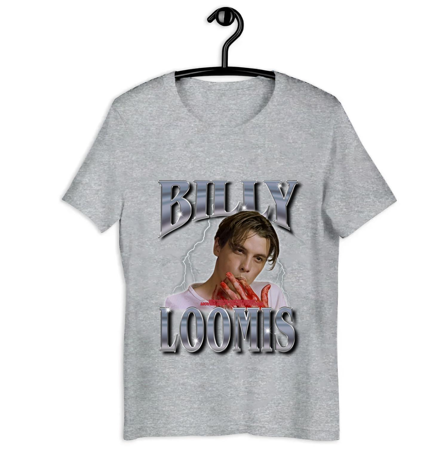 Limited edition Horror Movie BILLY LOOMIS Shirt Billy Loomis Fan s ...