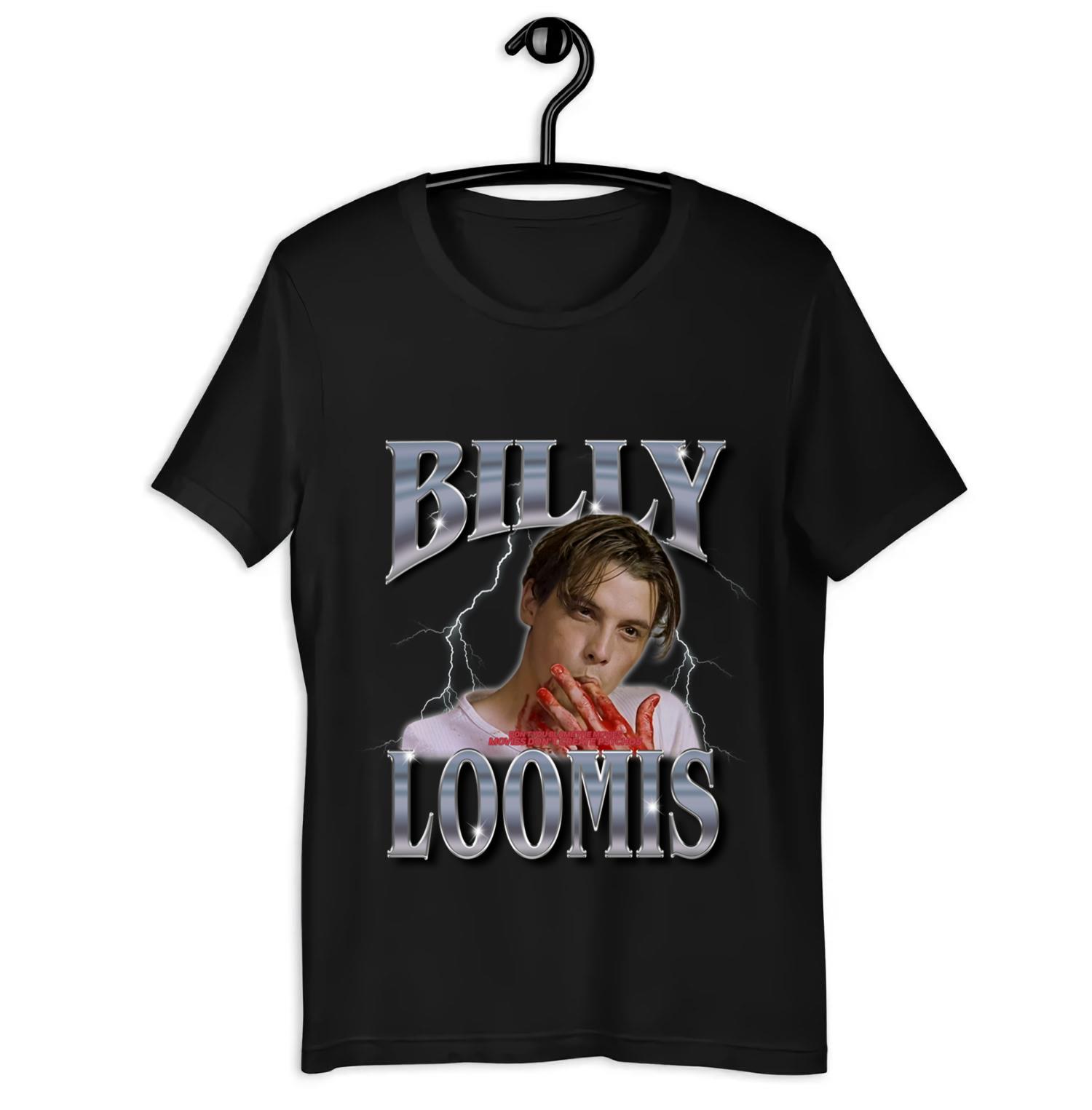 Limited edition Horror Movie BILLY LOOMIS Shirt Billy Loomis Fan s ...