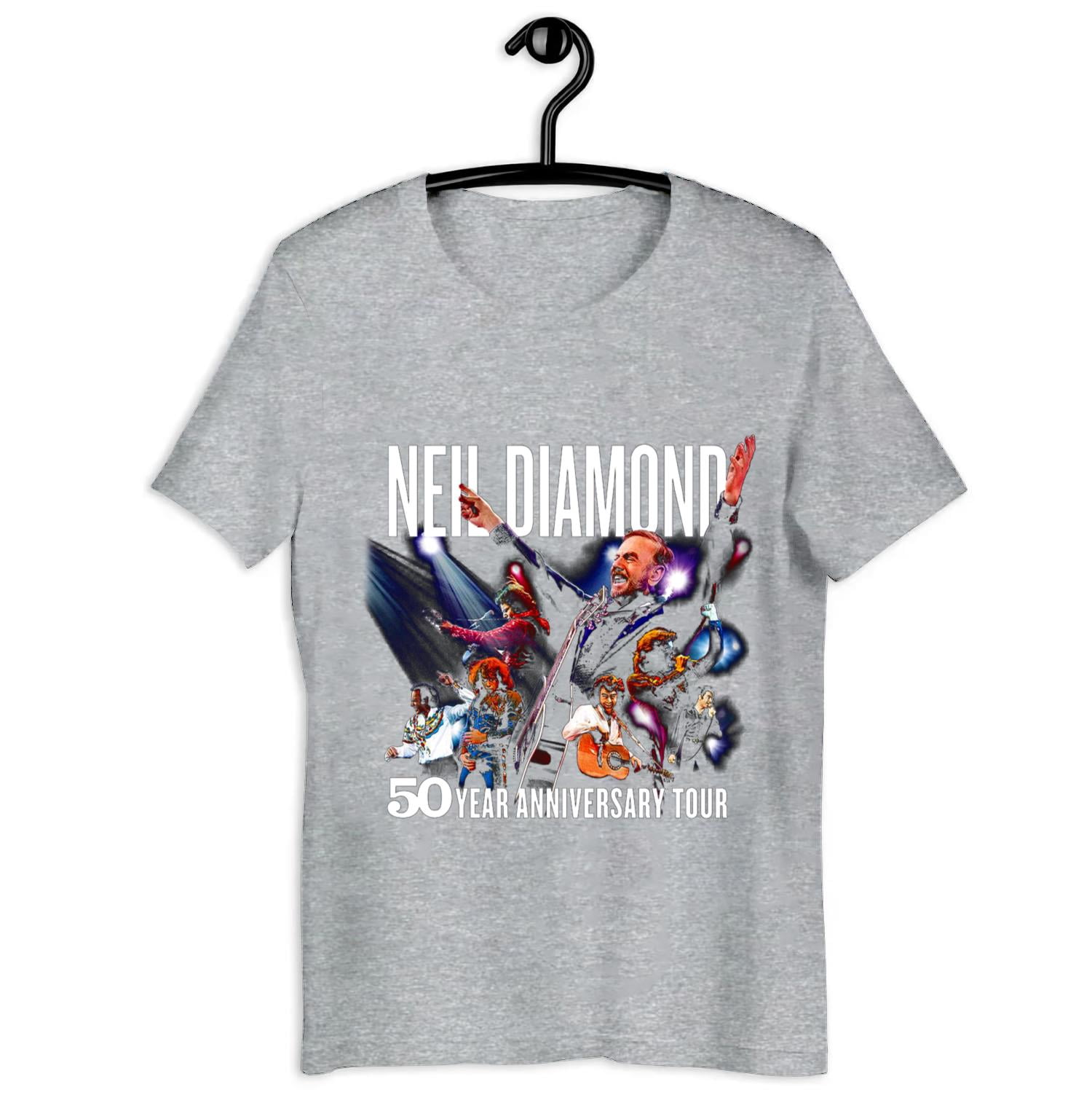 Limited edition Neil Diamond 50 Year Anniversary Tour shirt-TH39600 ...