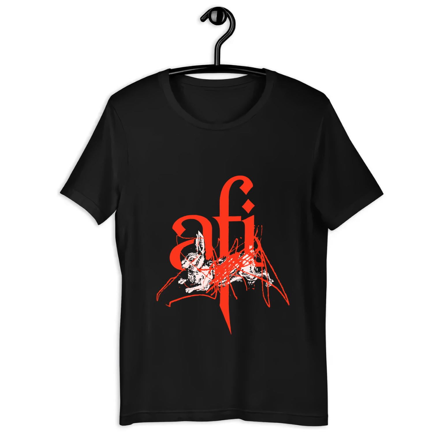 Limited edition New AFI Band Short Sleeve T shirt Szie S- Black Men ...