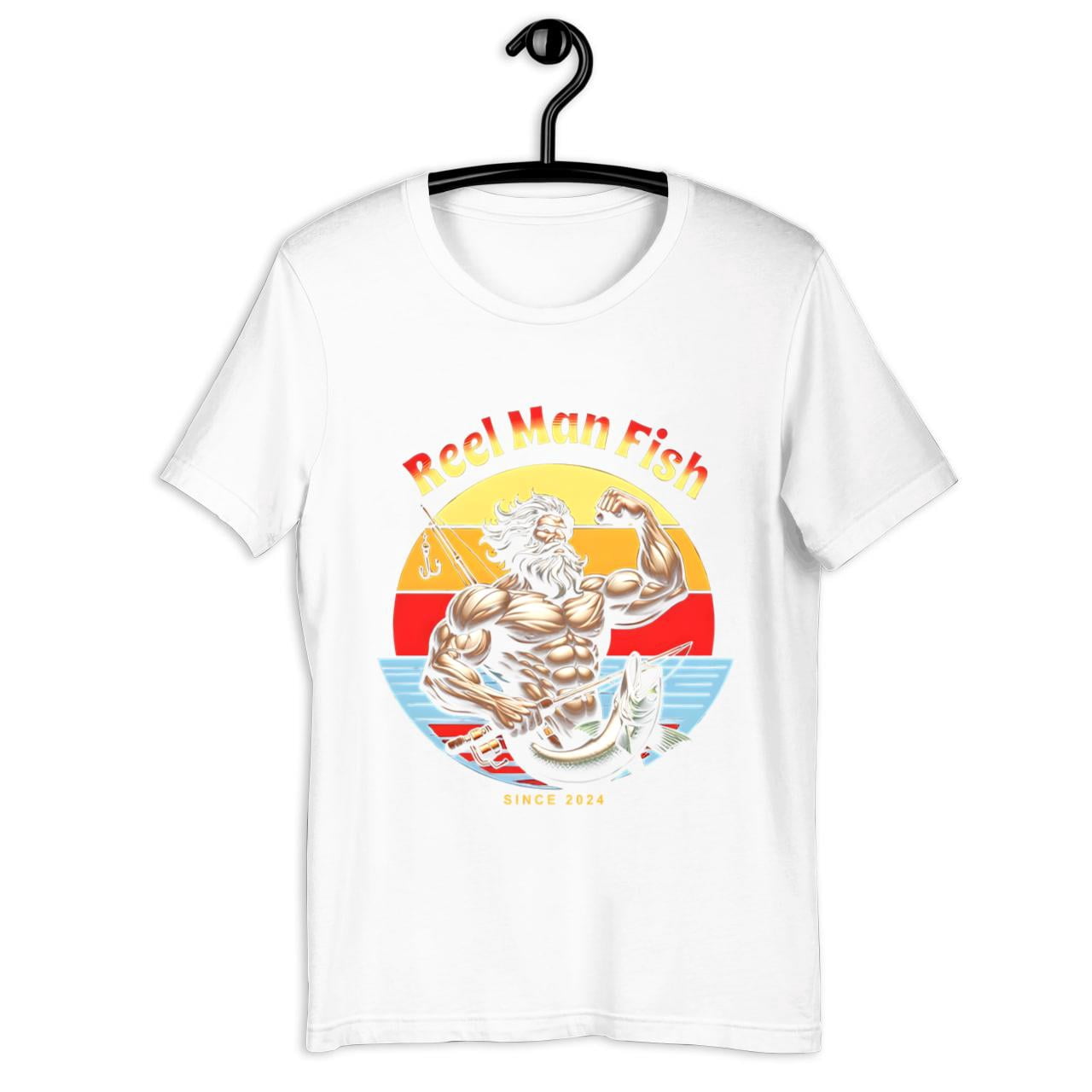 Limited edition Reel Man Fish Jersey Short Sleeve Tshirt-TH39342 ...