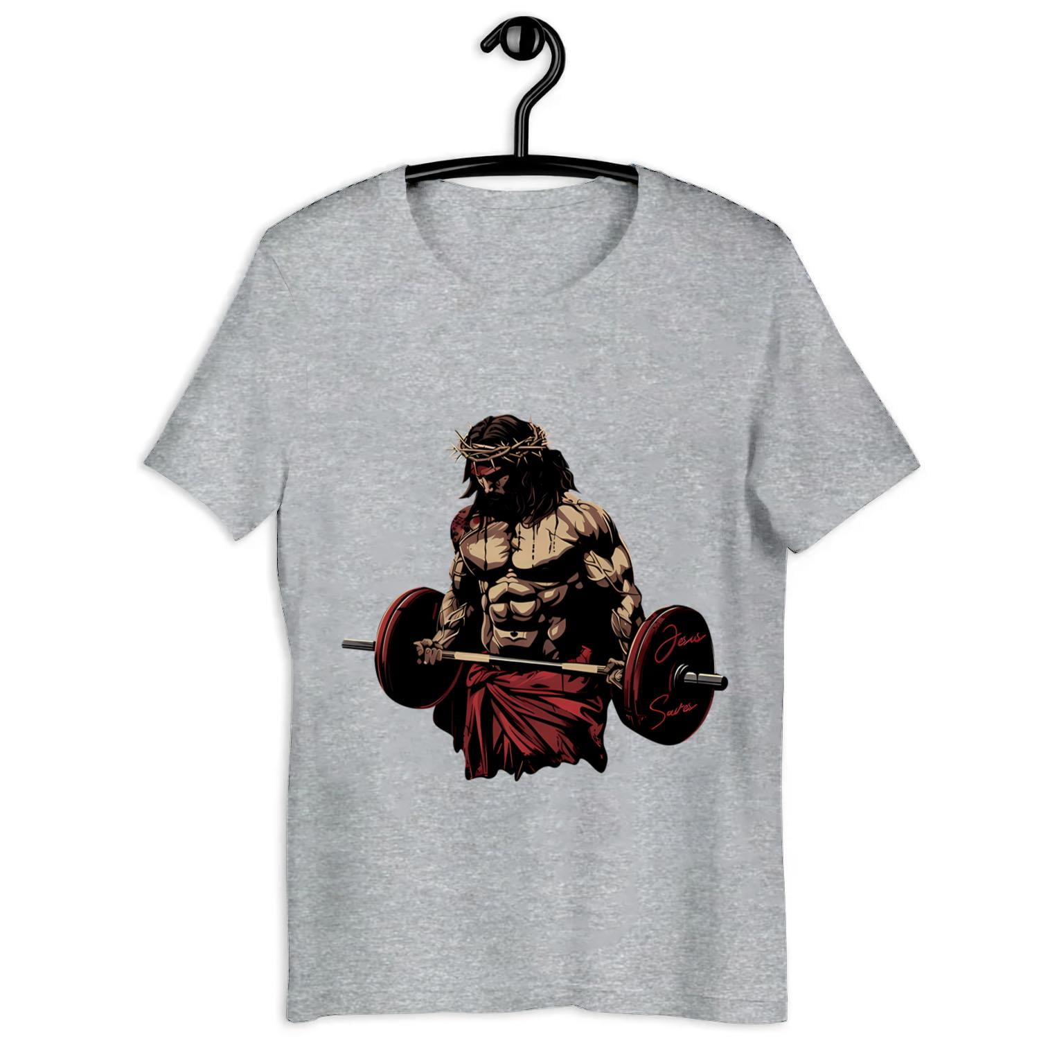 Limited edition Retro Jesus The Ultimate Deadlifter Christian Gym ...