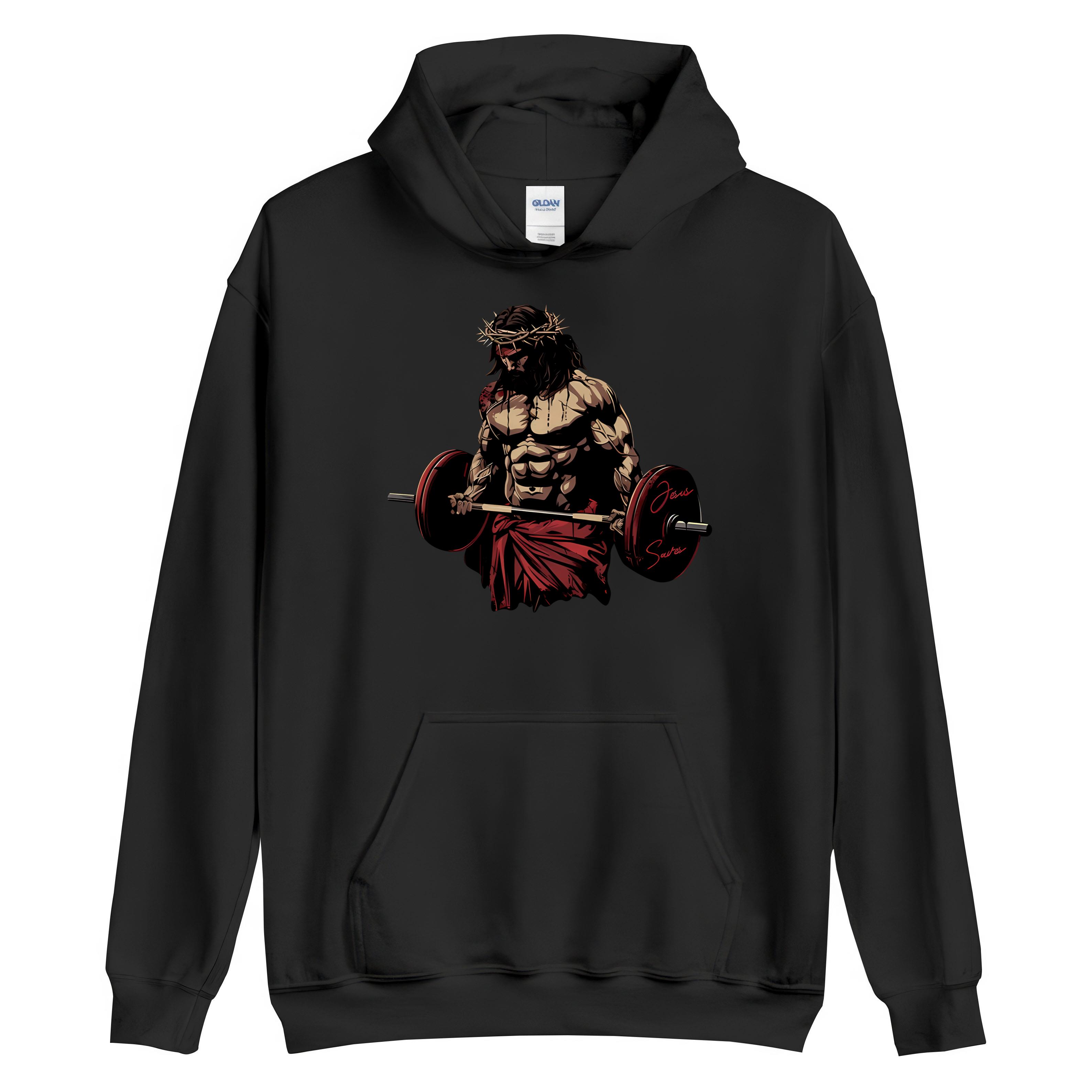 Limited edition Retro Jesus The Ultimate Deadlifter Christian Gym ...