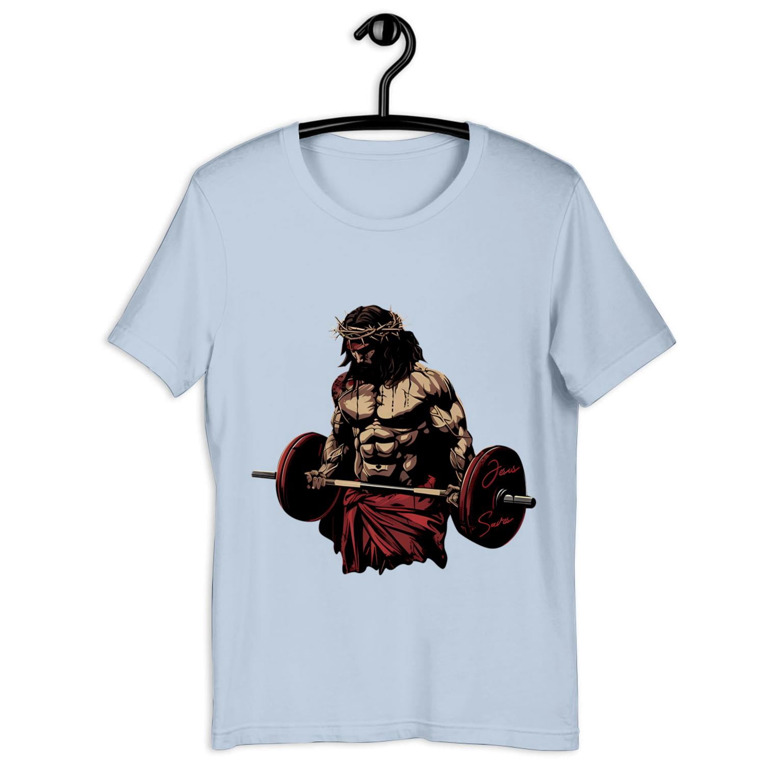Limited edition Retro Jesus The Ultimate Deadlifter Christian Gym ...