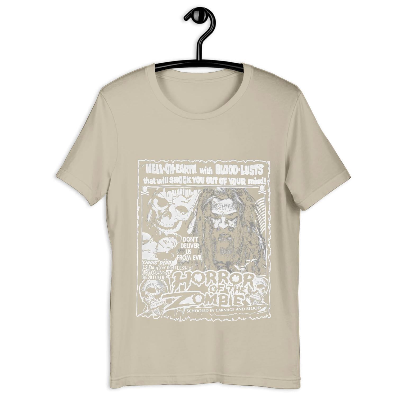 Limited edition Rob Zombie 2024 Tour Shirt, Horror Of The Zombie Shirt ...