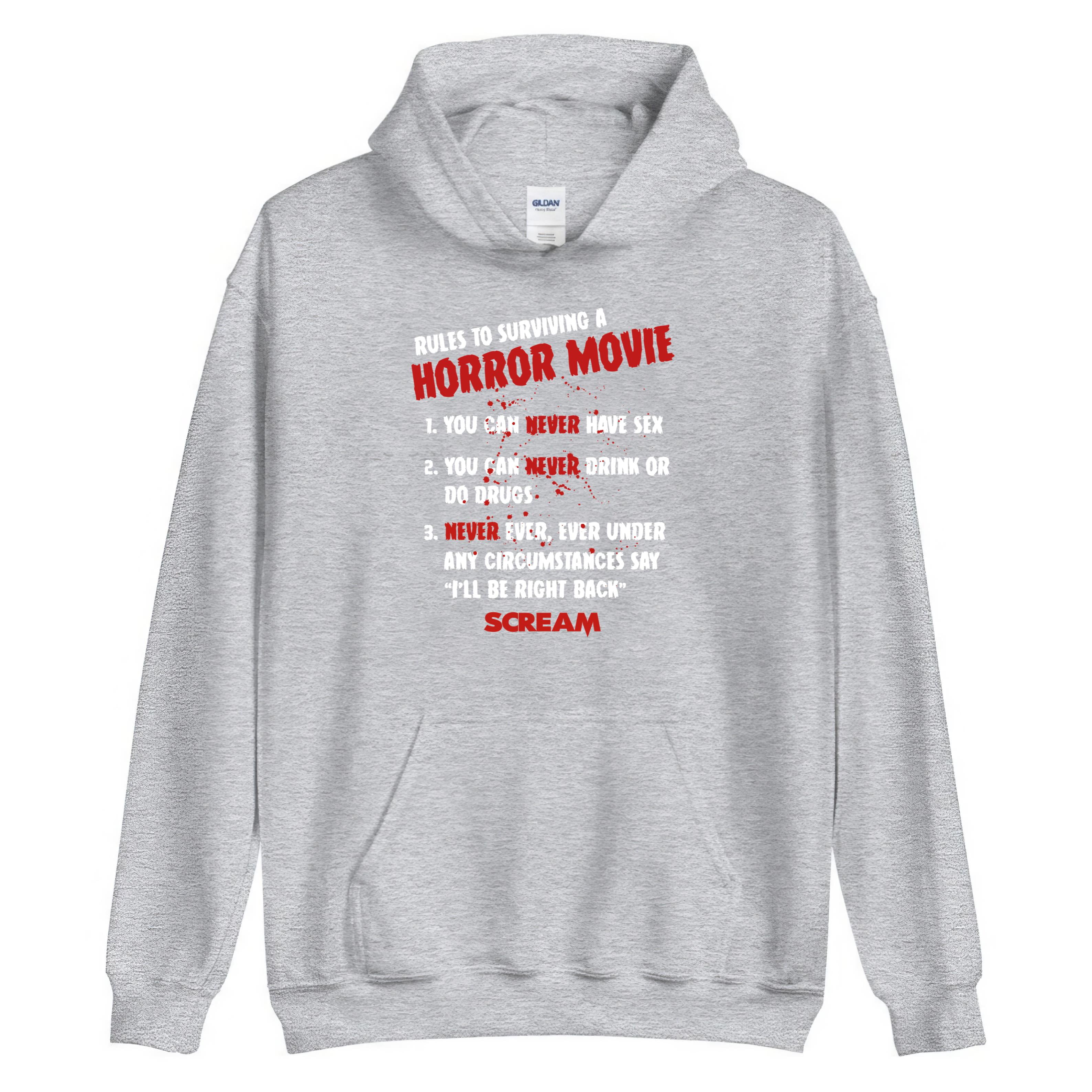 Limited edition Scream Rules T Shirt Licensed Horror Movie Retro ...