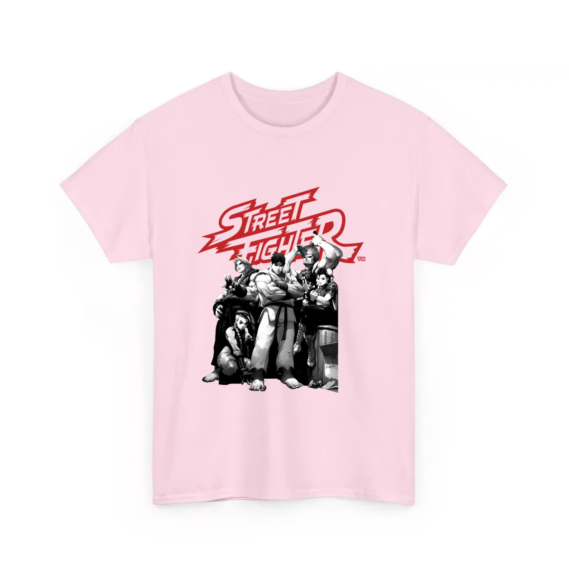 Limited edition Street Fighter T-Shirt Charcoal Characters Cammy Guile ...