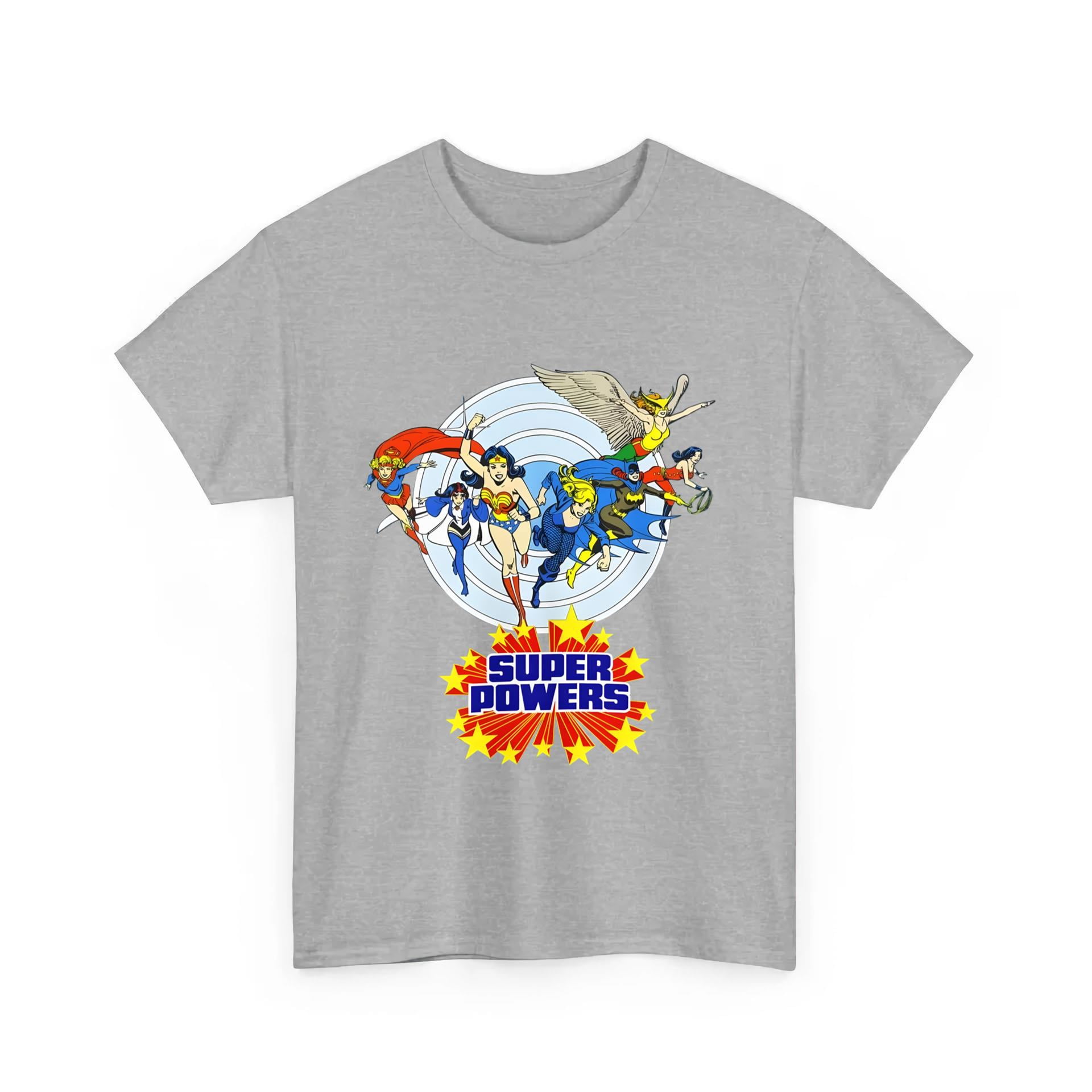 Limited edition Super Powers T-Shirt - DC Women Retro Art - Wonder ...