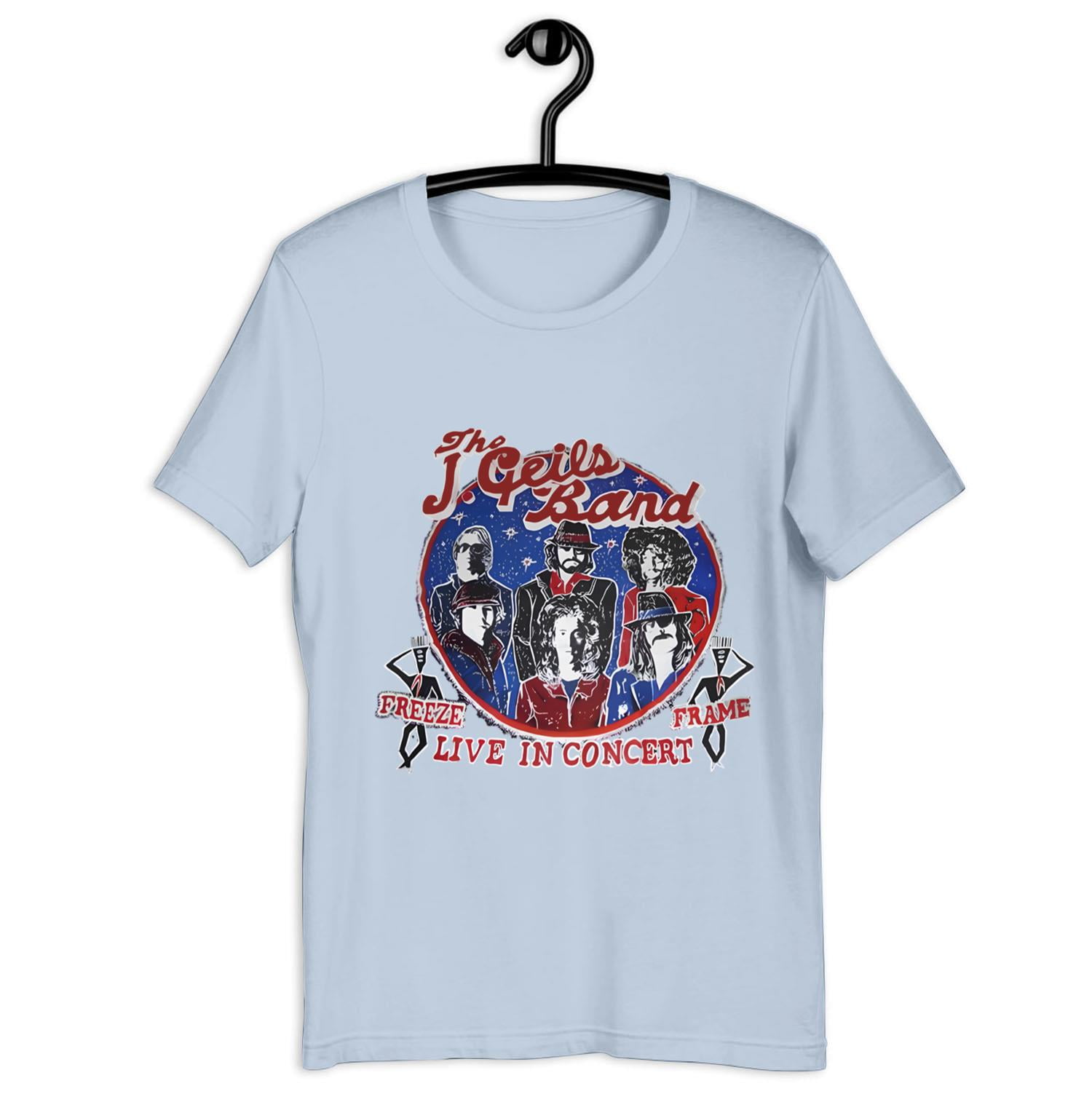 Limited edition THE J GEILS BAND FREEZE FRAME LIVE IN CONCERT Black All ...