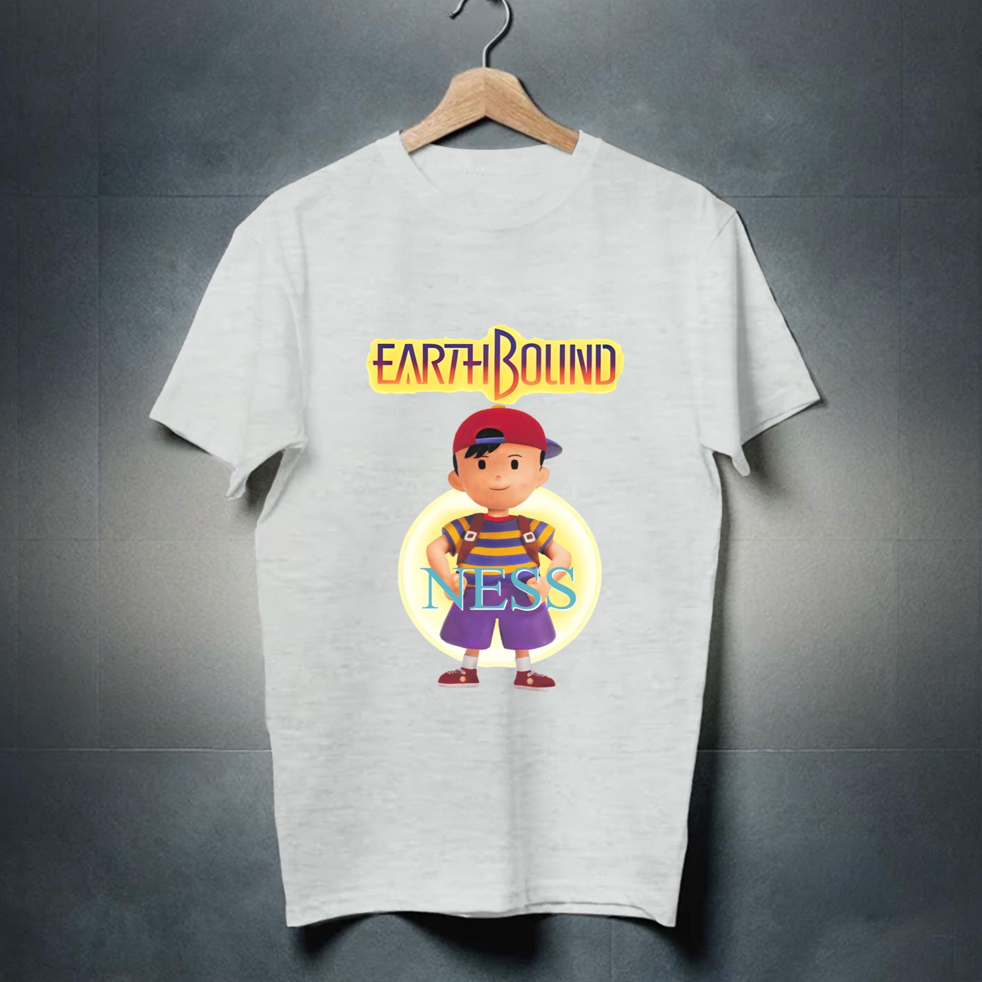 Limited edition TSHIRT-Earthbound Ness Retro Snes Video Game T Shirt ...