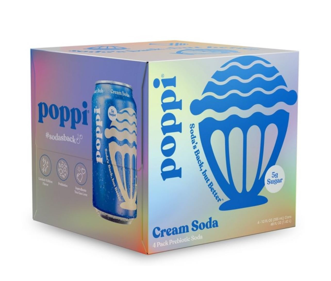 Limited edition cream soda poppi - Walmart.com
