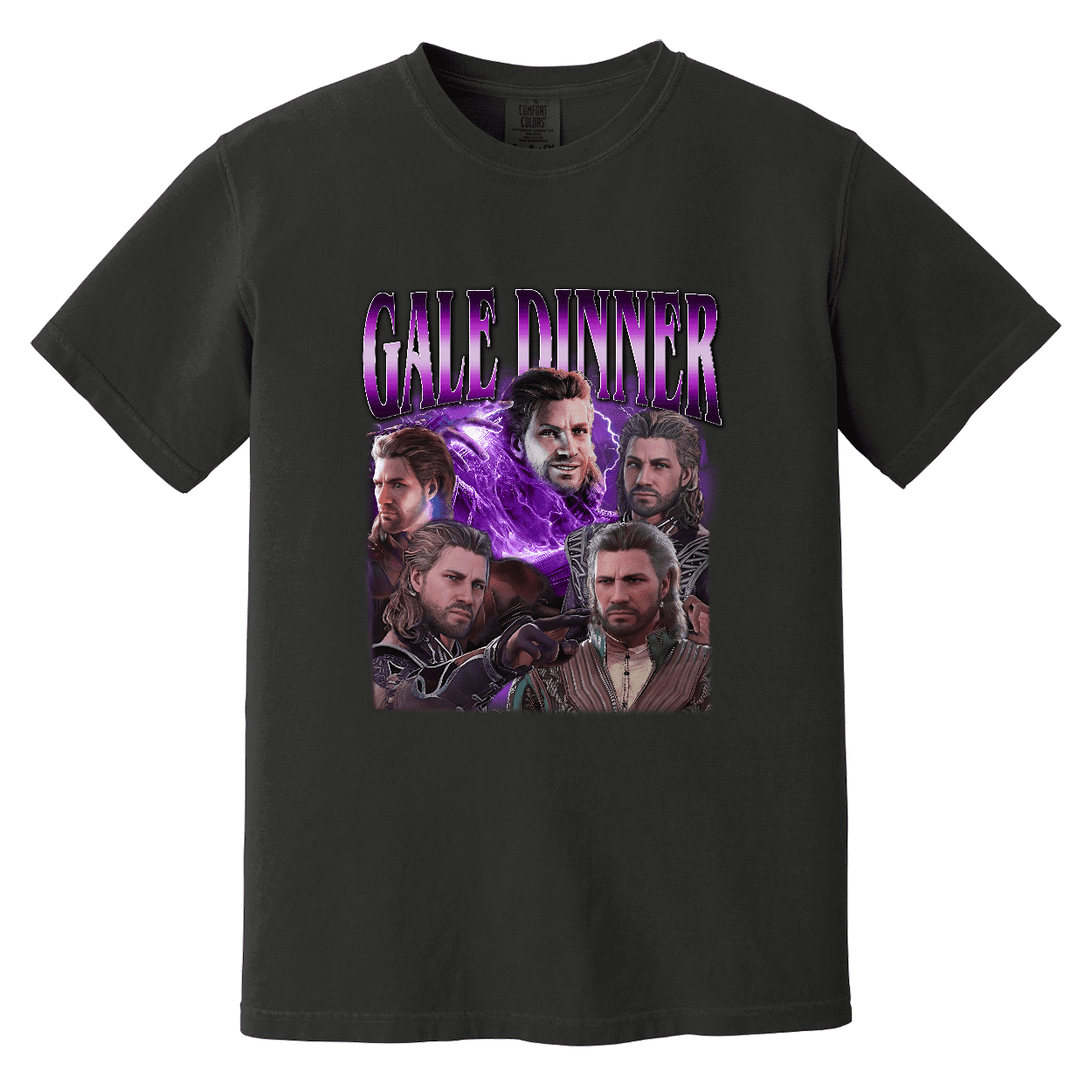 Limited gale dinner baldur's gate bg3 mage comfort color t-shirt, for ...