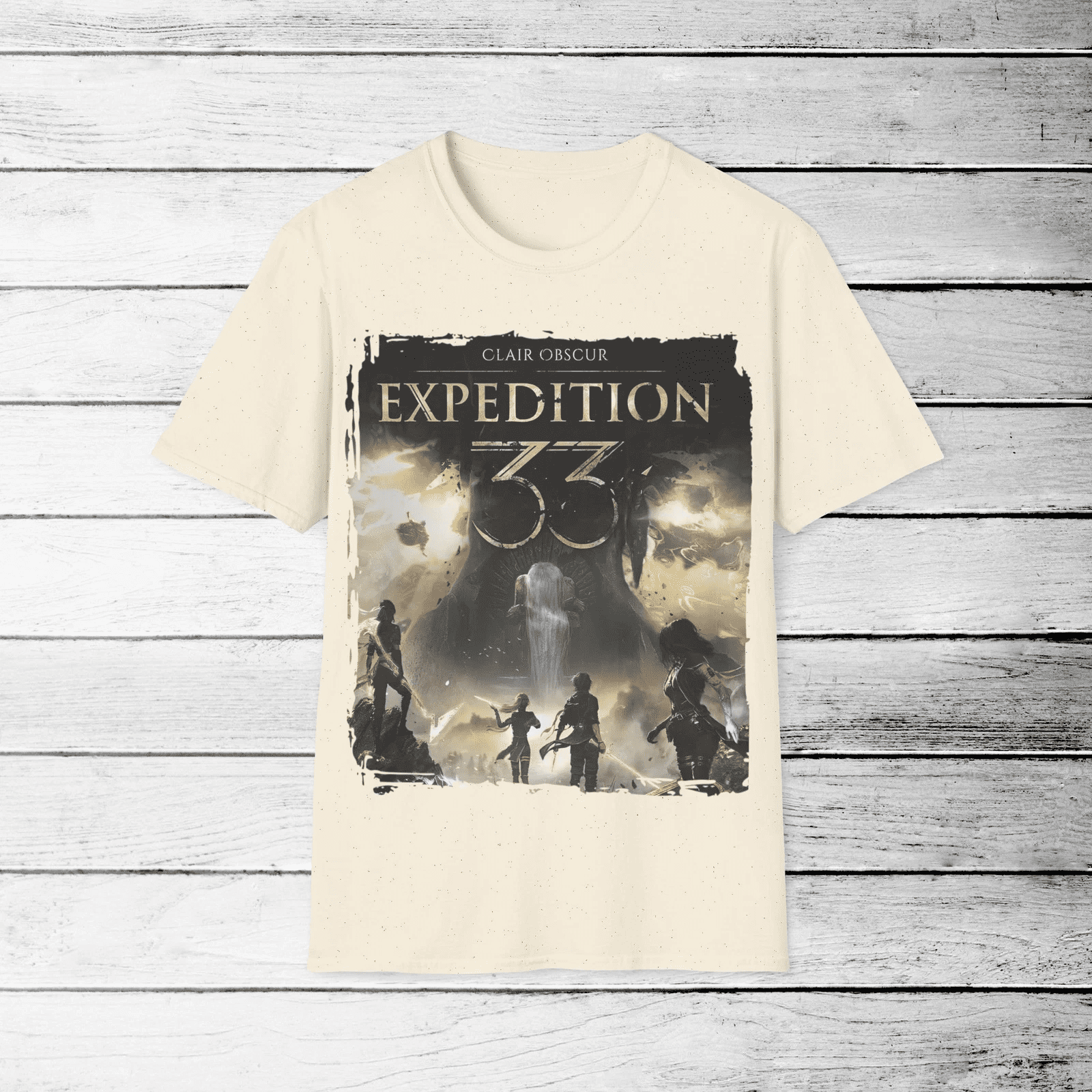 Limitiertes Unisex Gaming shirt Claire Obscur Expedition 33 gamer teee ...
