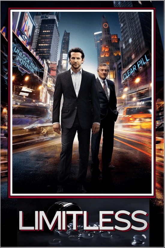 Limitless 2011 Poster 24x36 - Bradley Cooper Sci-Fi Thriller High-Stakes Mind - Walmart.com