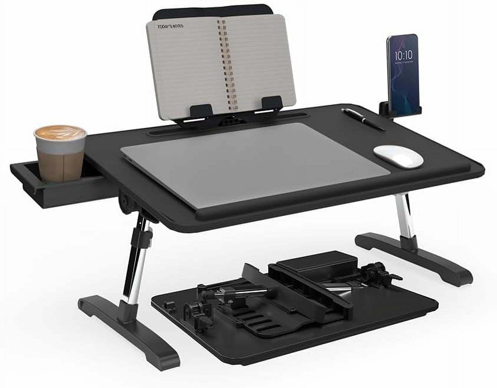 YouLLin TotalDesk Portable Modern Workstation and Lap Desk with ...
