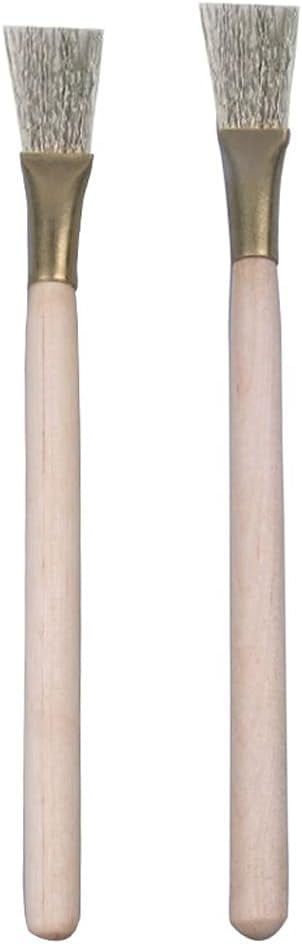 Liml 2Pcs Professional Clay Texture Brush Needle Detail Tools Feather ...