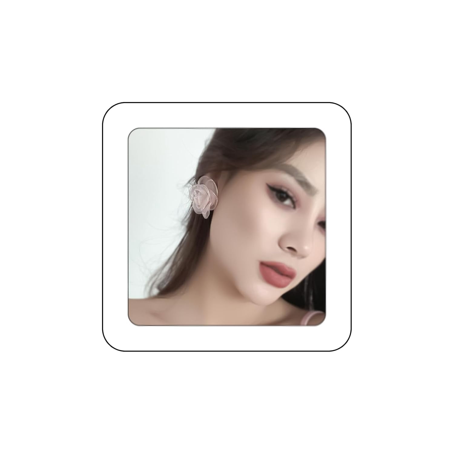 Liml Handmade Rose Flower Stud Earrings Boho Floral Earrings for Women ...