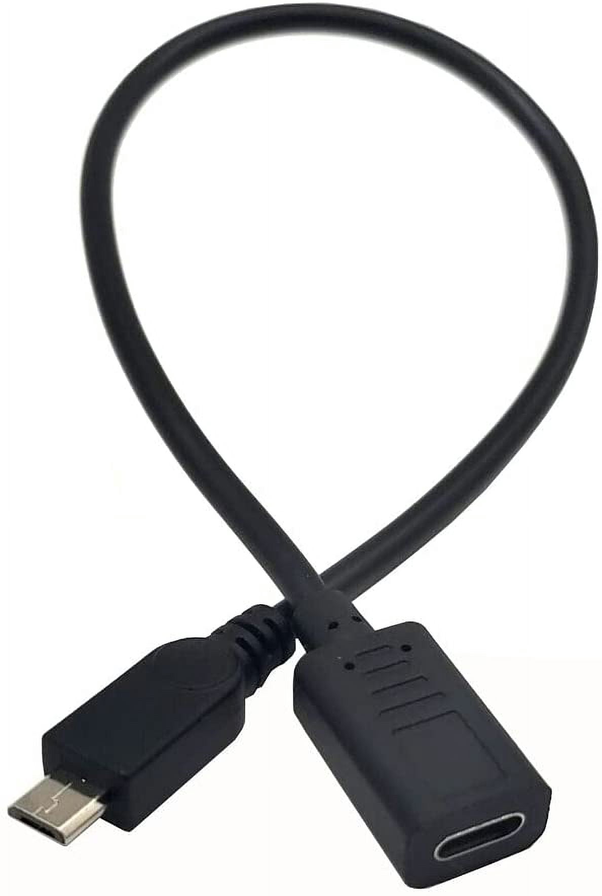 Liml USB C to Micro USB Cable, USB Type C (USB-C) Female to Micro USB ...