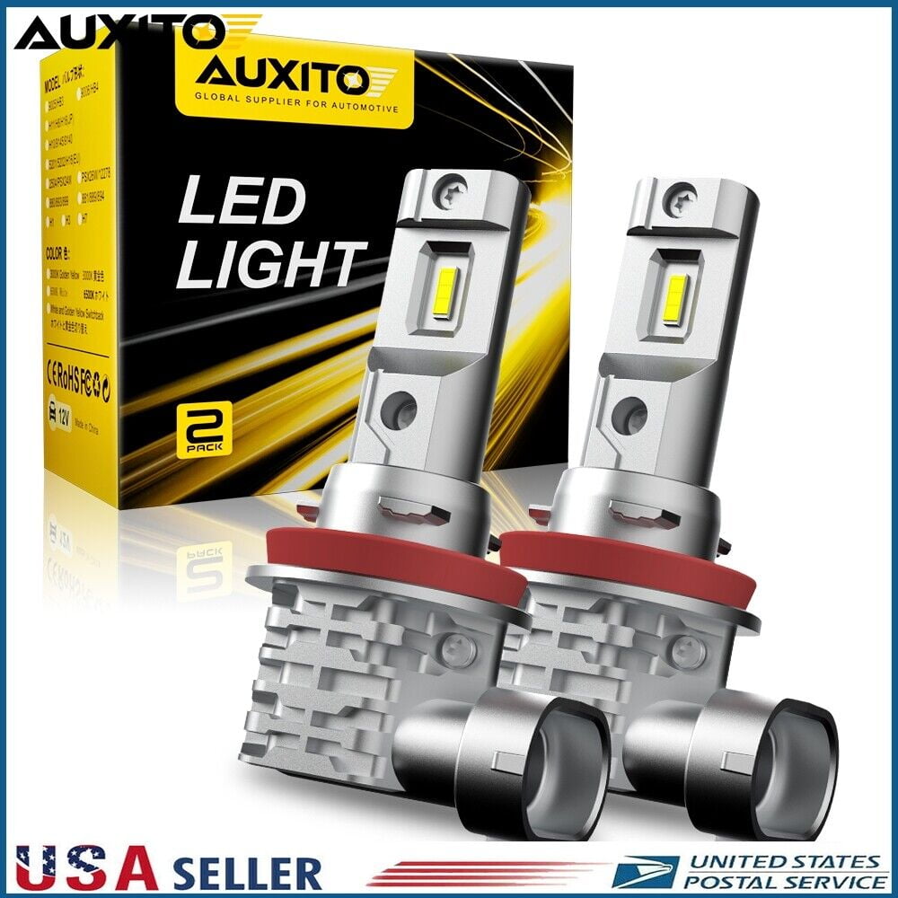 Limo Plus LED H11 Headlight Low Kit Bulb Beam 6500K ZES White Ultra ...
