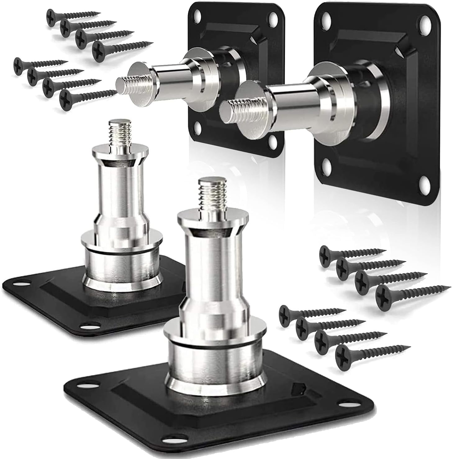 LimoStudio [4 Pack] *Extra Strength Wall & Ceiling Mount Bracket, 5/8 ...