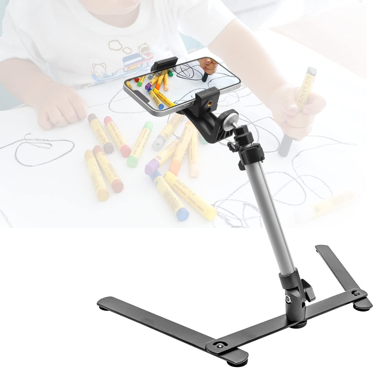 LimoStudio Table Top Smartphone, Cellphone Holder Stand, 17 Height ...