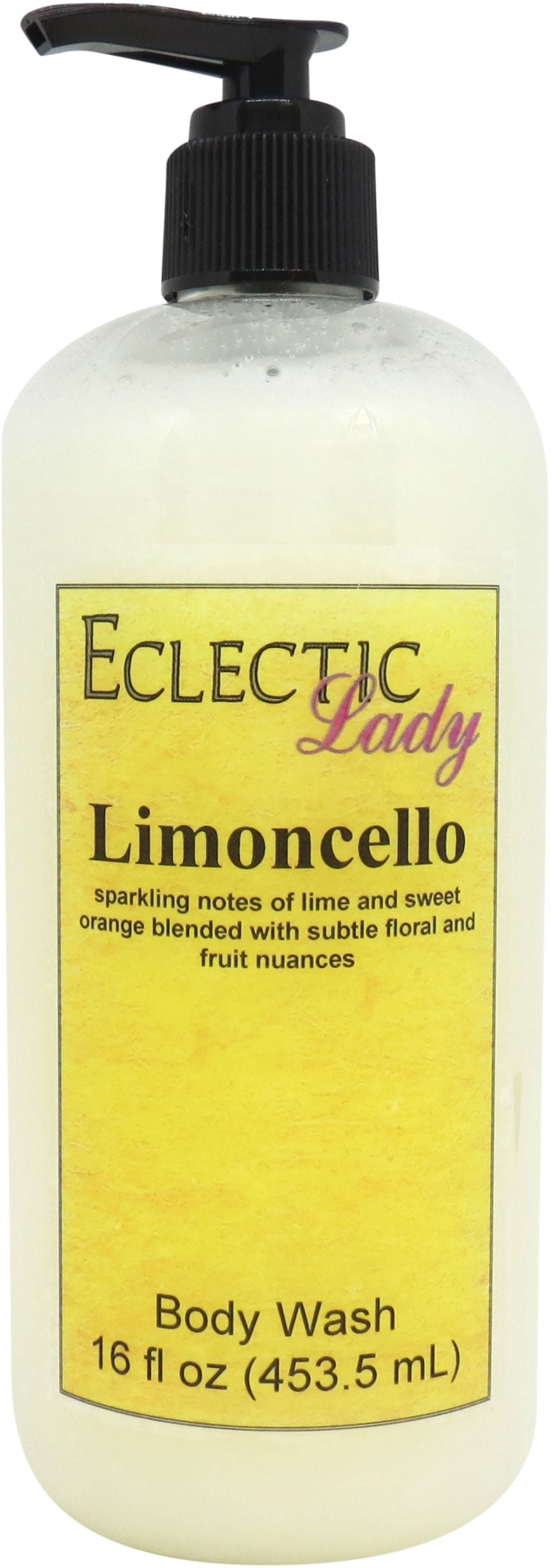 Limoncello Body Wash by Eclectic Lady, Liquid Shower Gel for Women and ...