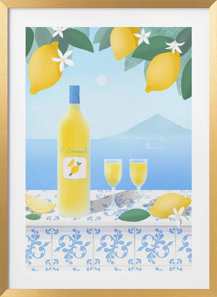 Limoncello Framed Art Modern Wall Decor - Walmart.com