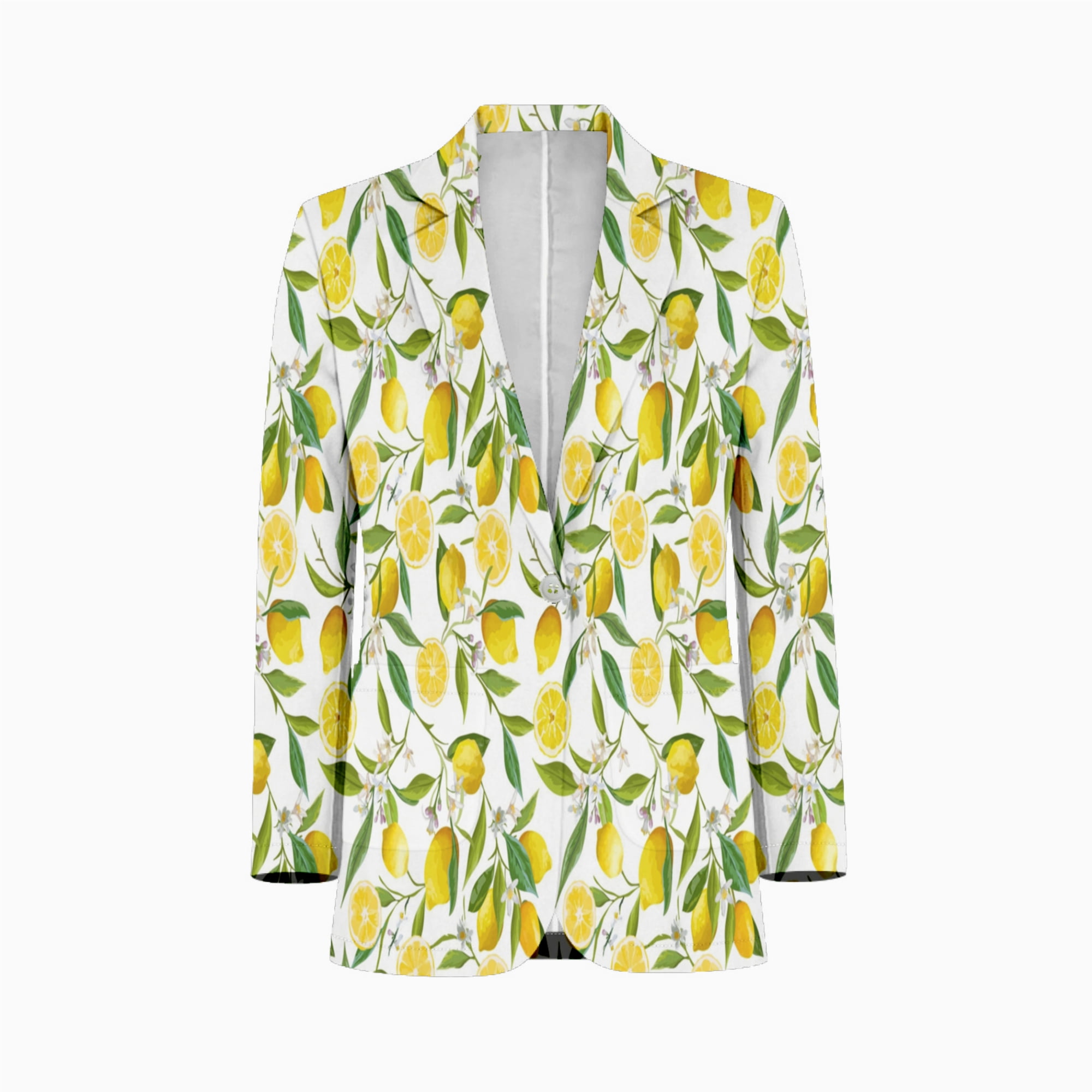Limoncello, Lemon Vine Customized Men's Suits full man Shawl Collar ...