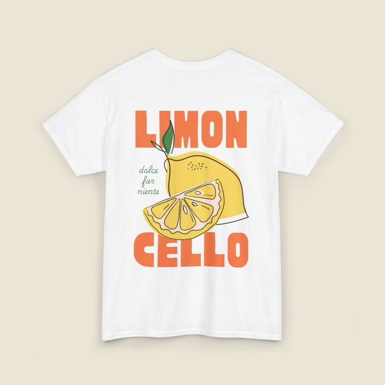 Limoncello Shirt Italy T-Shirt Preppy Clothes Alcohol Shirts Amalfi ...