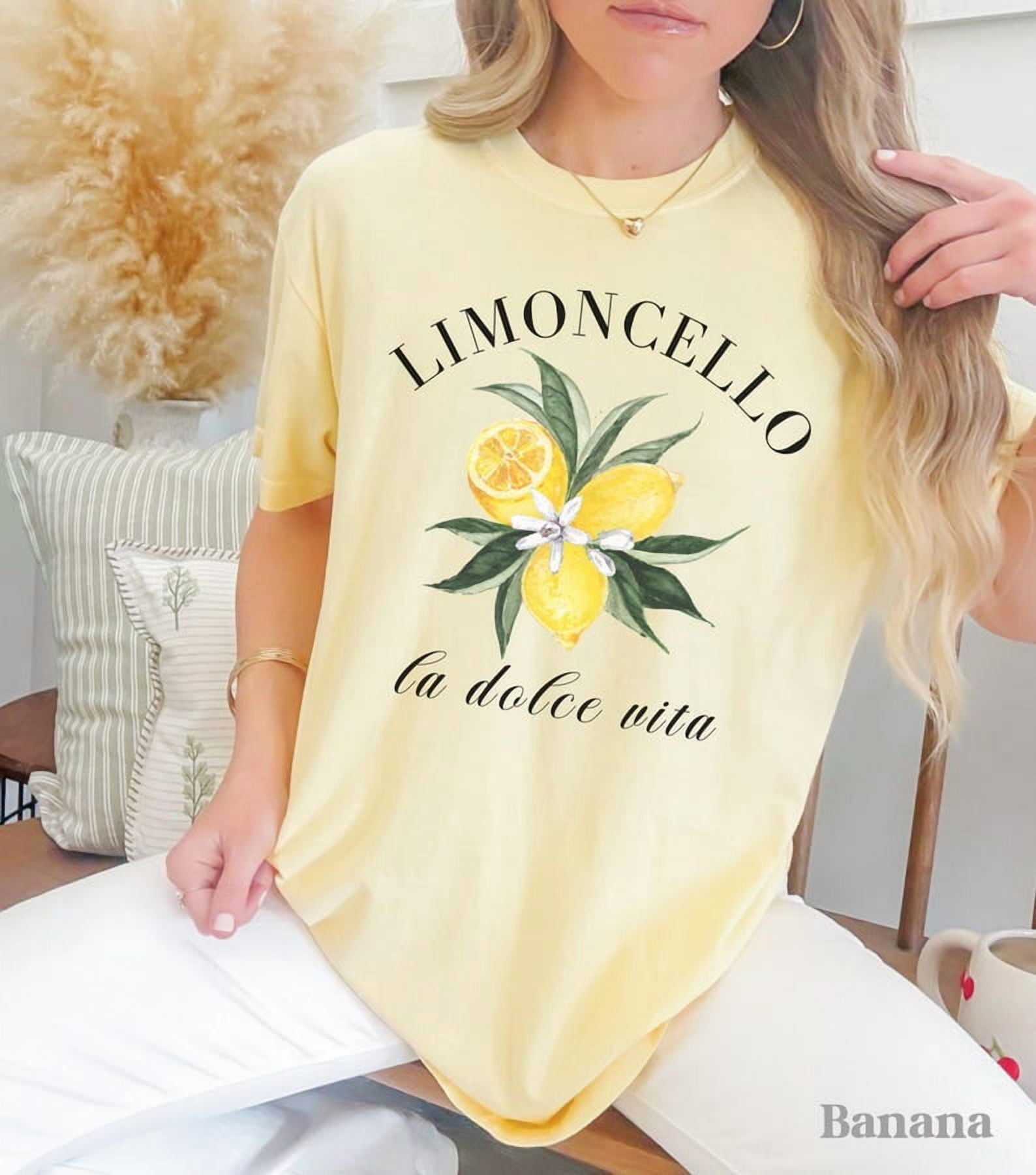 Limoncello Shirt, La Dolce Vita, Italian Summer, Positano, Amalfi Coast ...