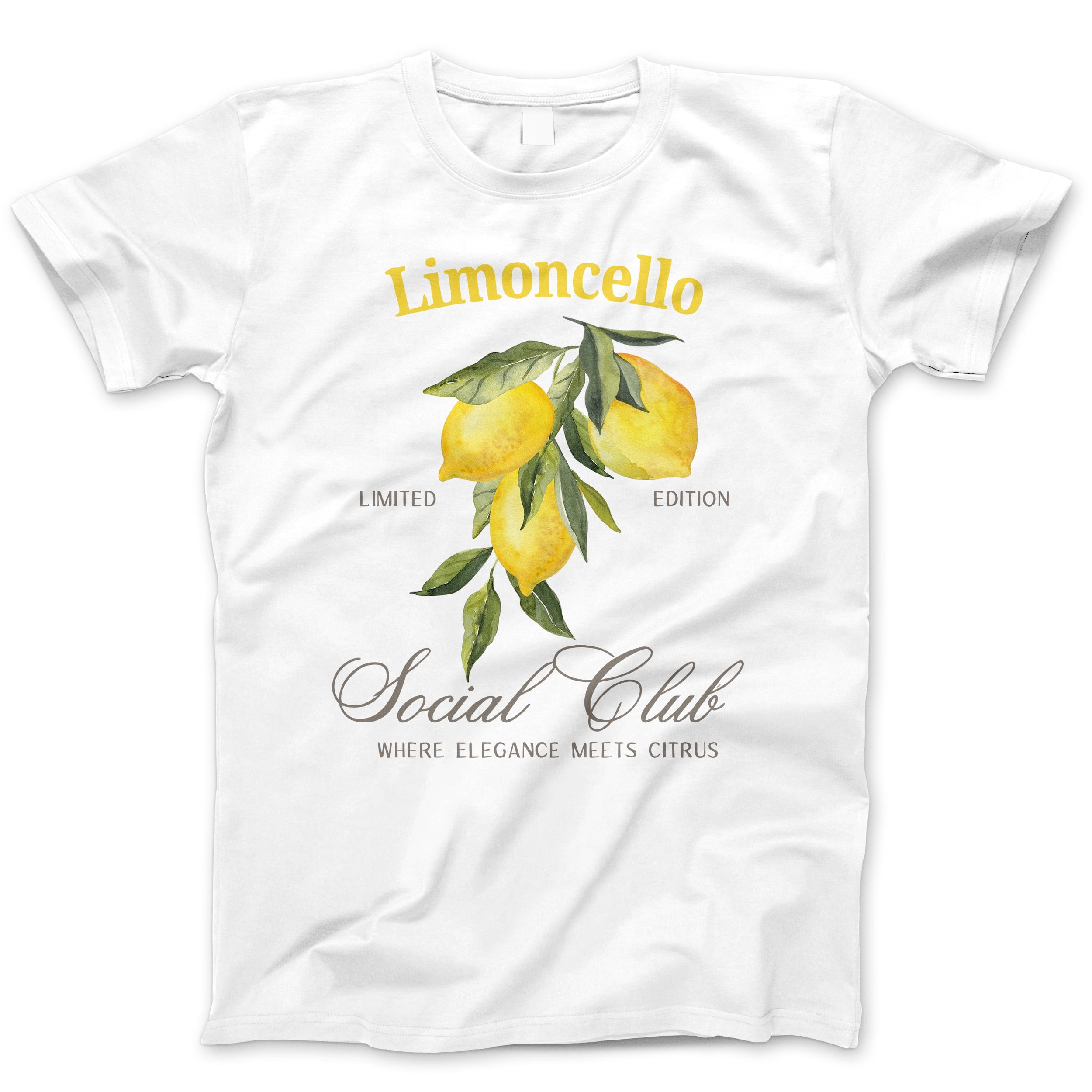 Limoncello Social Club T-Shirt – Limited Edition Capri-Inspired Lemon ...