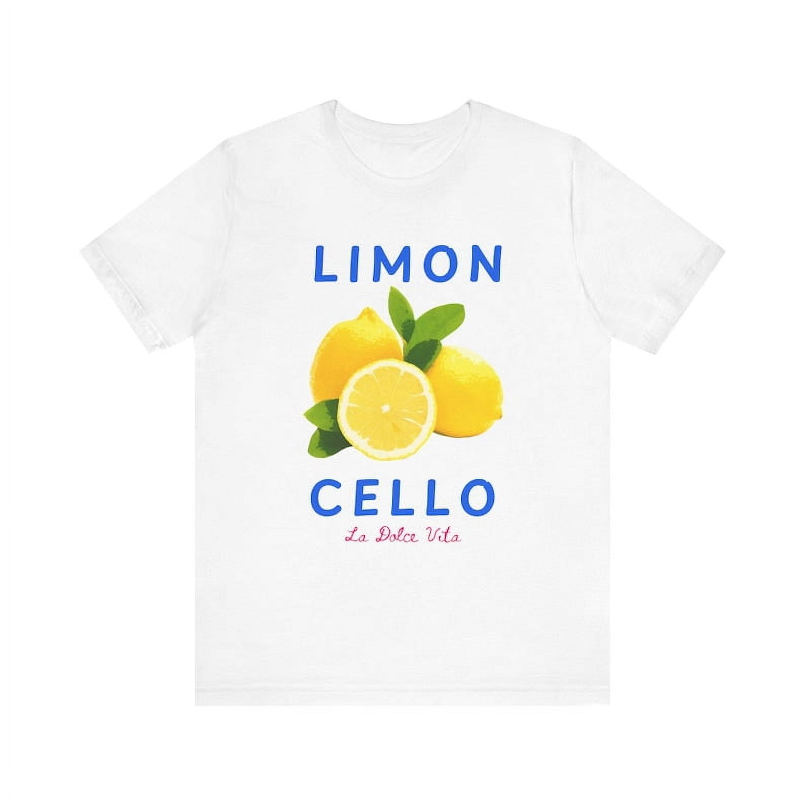 Limoncello Tee, Lemon Graphic T-Shirt, La Dolce Vita Shirt, Summer ...